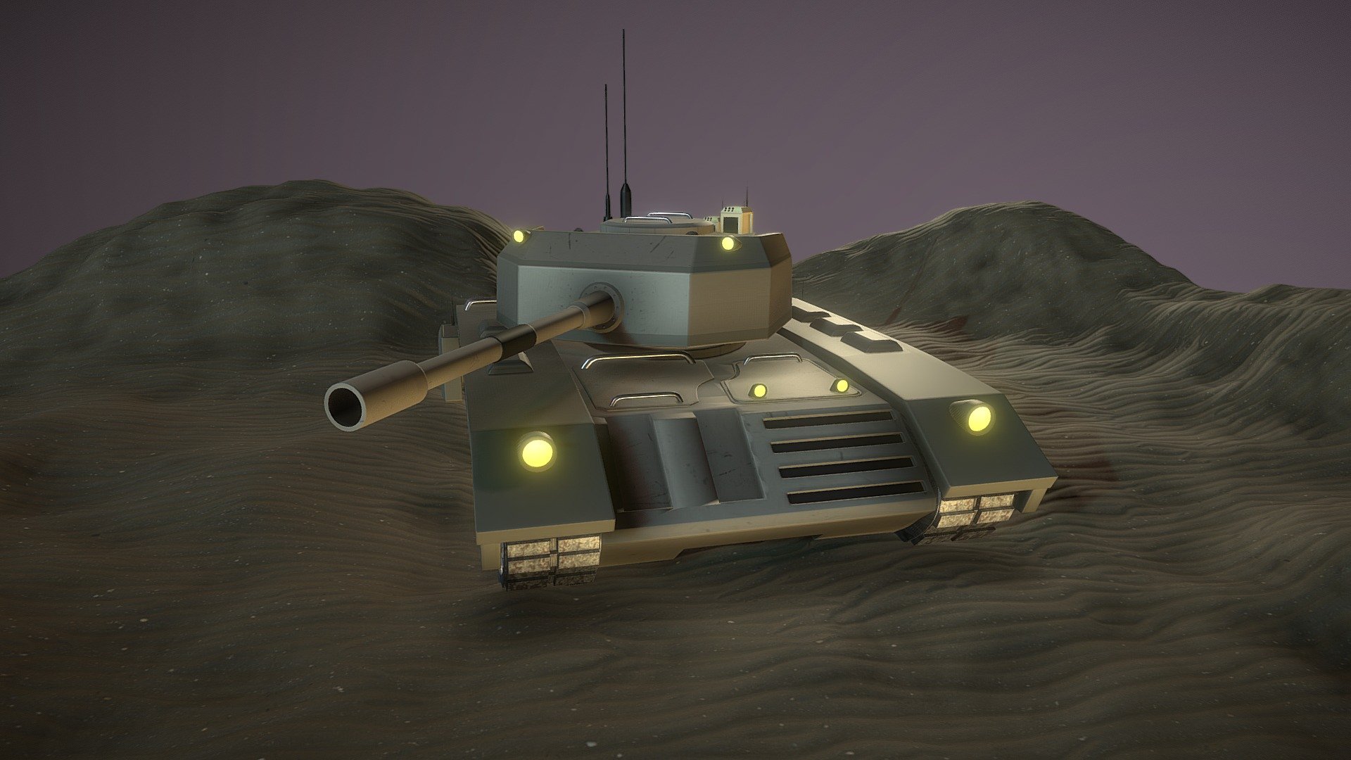 Military Tank - Download Free 3D model by Andrés Gómez (@andres ...