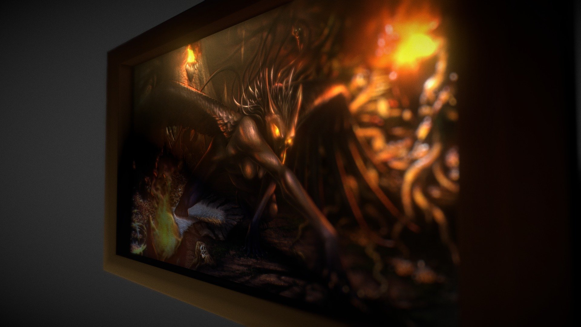 picture "hell" - 3D model by Yogher [b9fdcdc] - Sketchfab