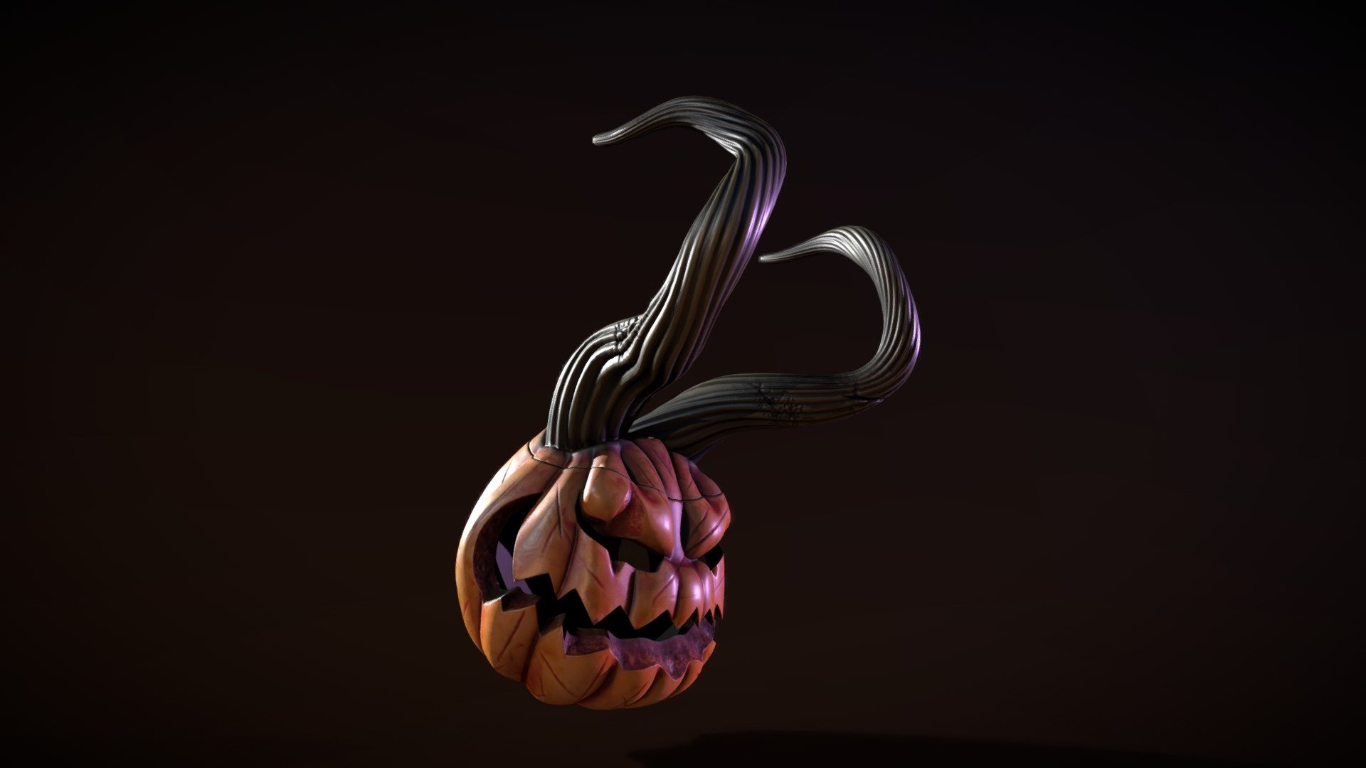 Demon Pumpkin - 3D model by Luis.A.Pulido [b9ffc8a] - Sketchfab