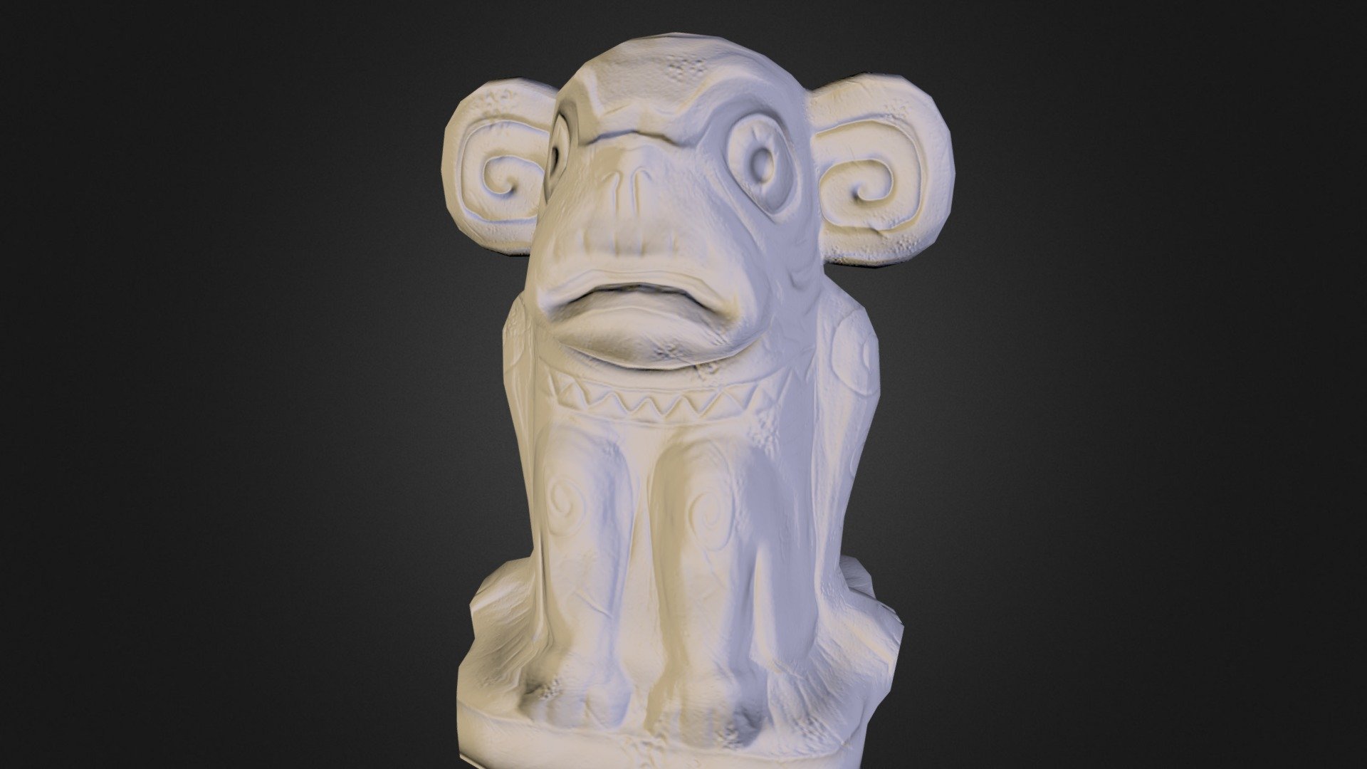 Monkey - 3D model by klo works (@klonoa-works) [bIfdVpl] - Sketchfab