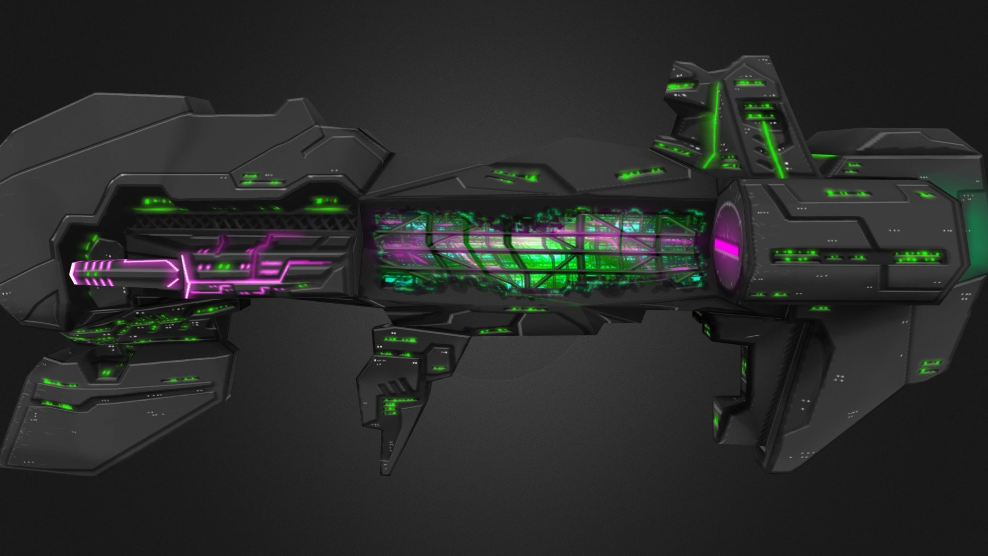 Star Battalion Empire Frigate - 3D model by JVaughan [bPBgbH4] - Sketchfab