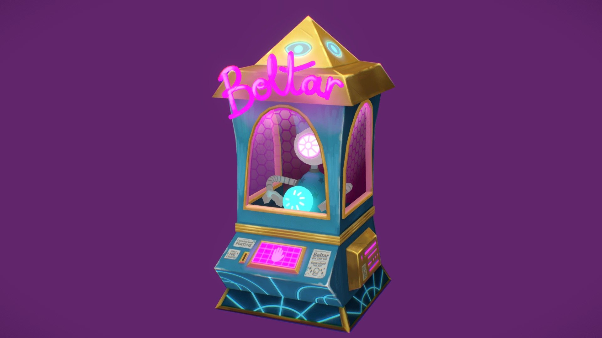 Boltar: Sci-Fi Fortune Telling Prop - 3D model by Gabby DaRienzo ...