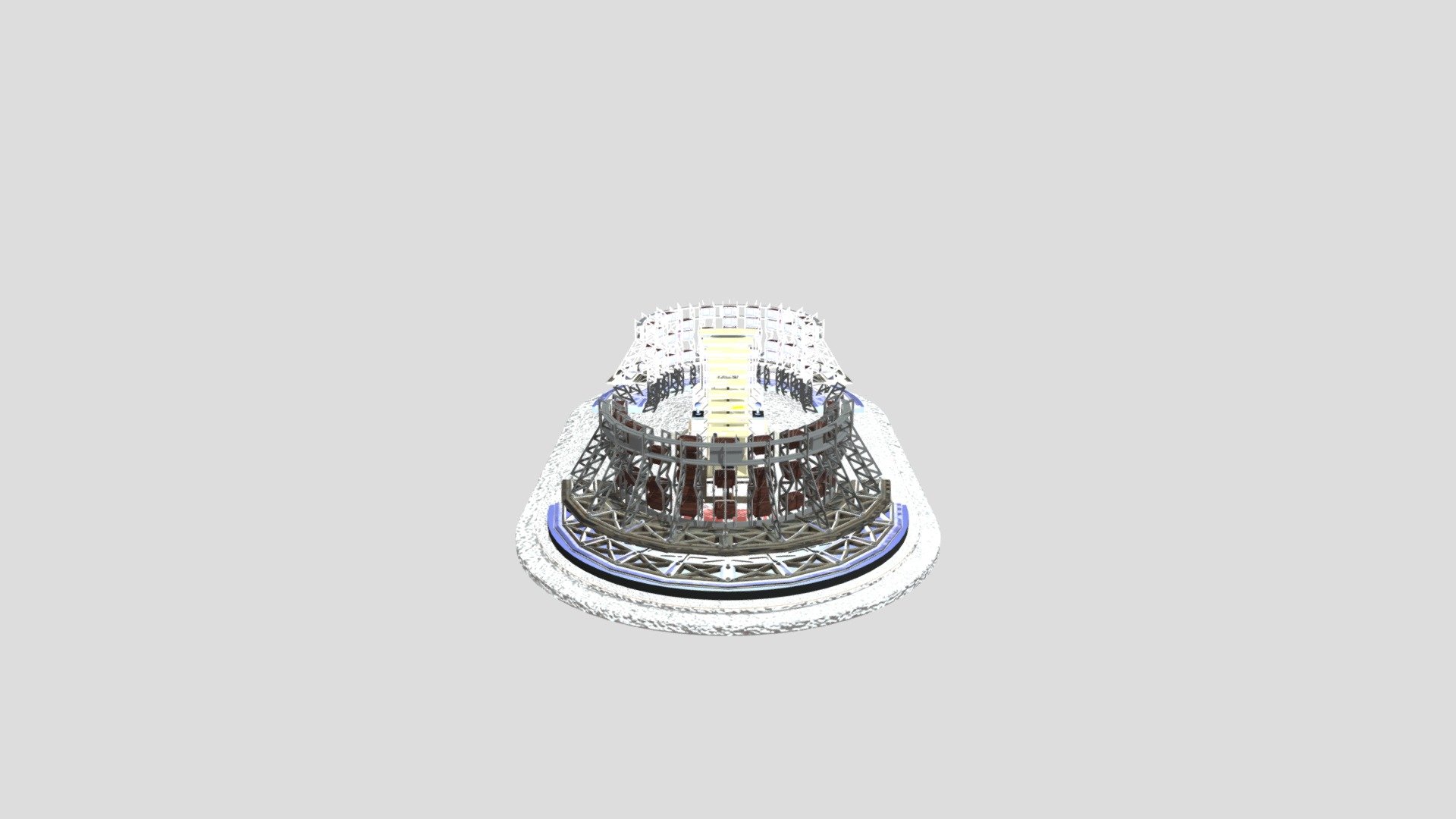 Democracy Parallax_Animation Installation. - 3D model by Che-Kuang ...