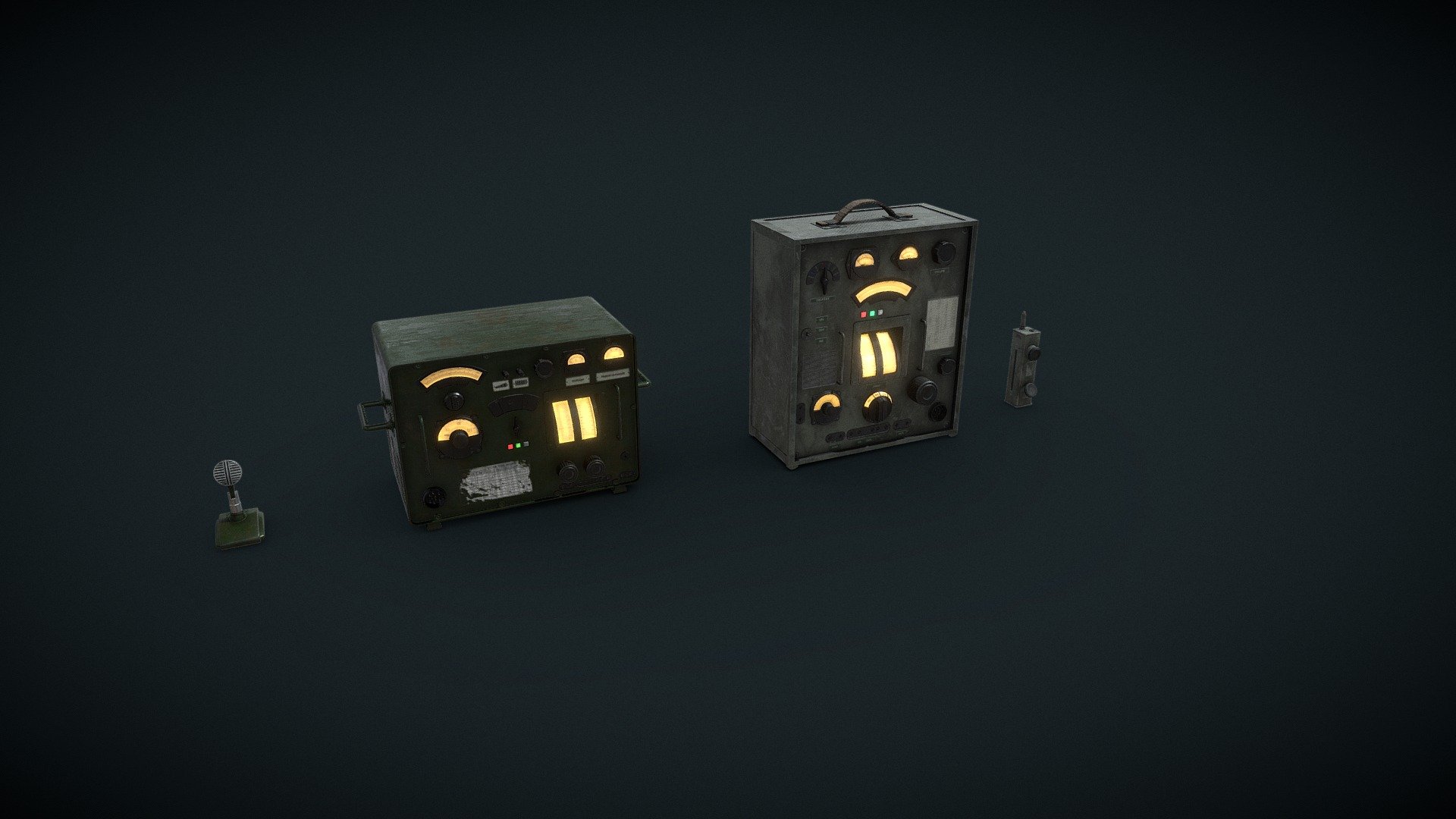 WW2 Radio - Buy Royalty Free 3D model by Korboleev Vitalii (@korboleevv ...