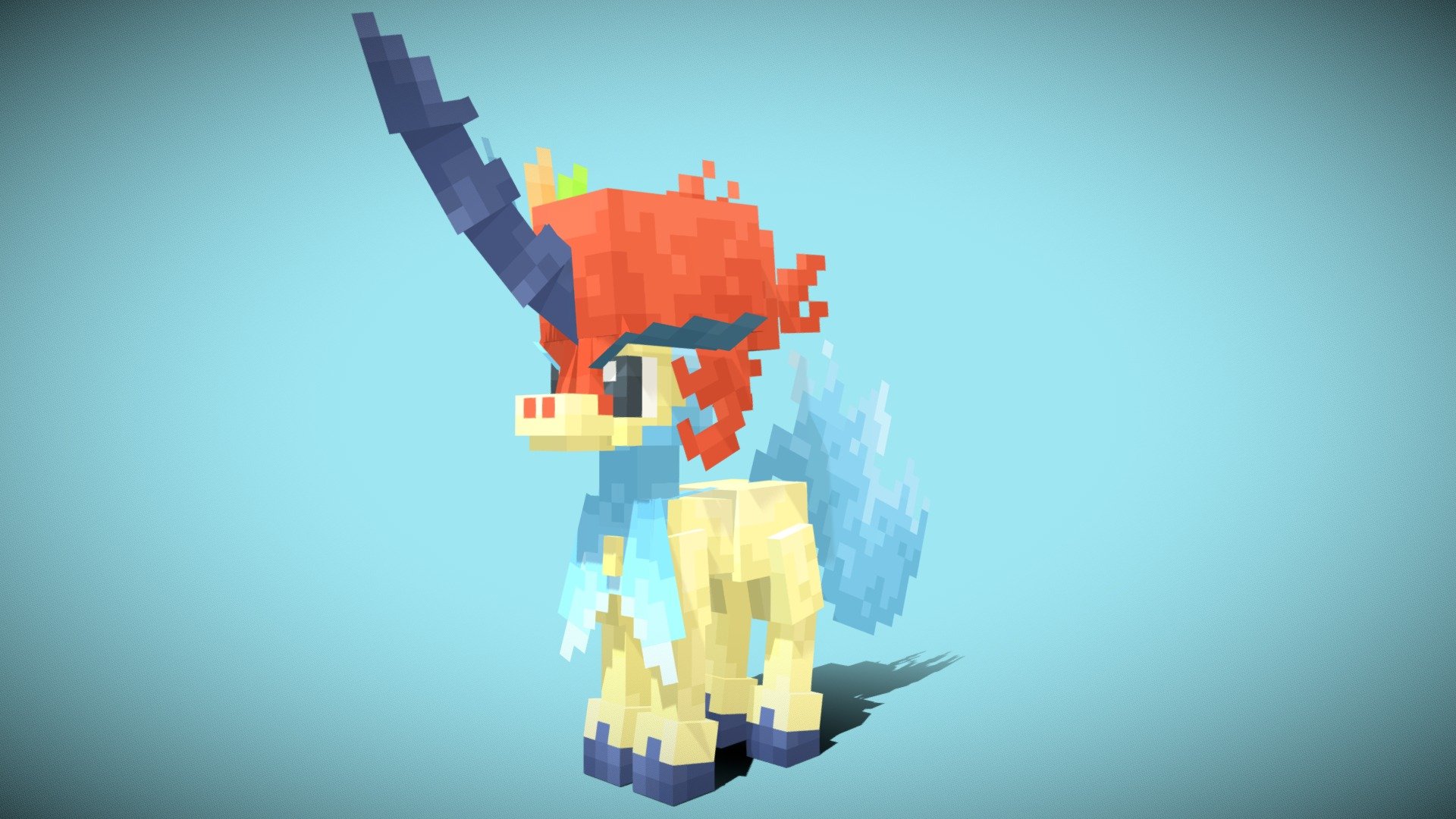Keldeo resolute form - 3D model by AGA (@AGA0) [ba01b78] - Sketchfab