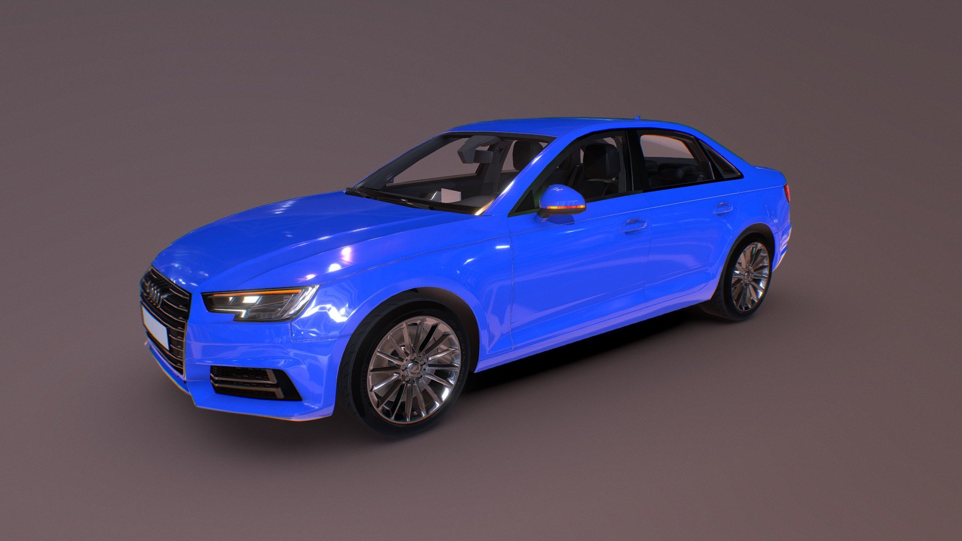 Audi A4 - 3D model by lennybruce [ba01e01] - Sketchfab