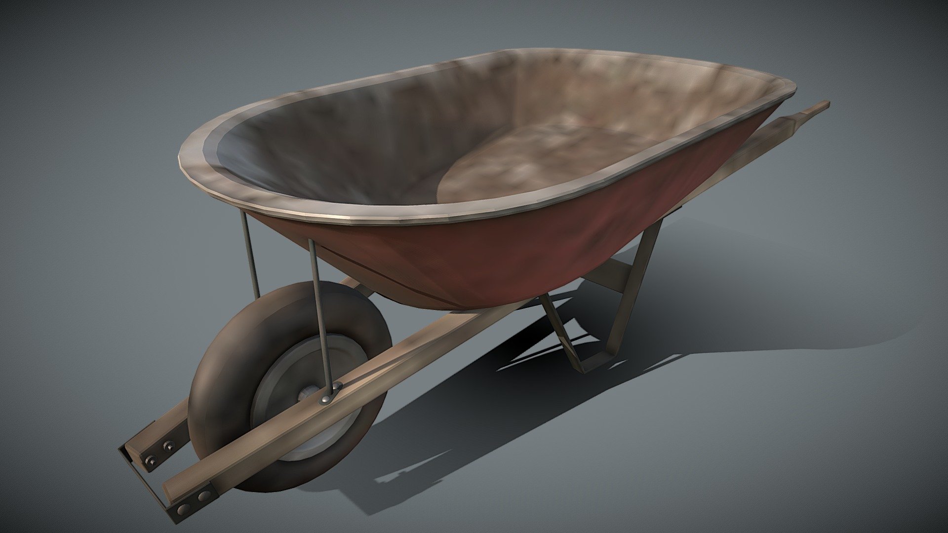 Wheel Barrel - 3D model by Armando Rosado Jr (@arosado0816) [ba03161 ...