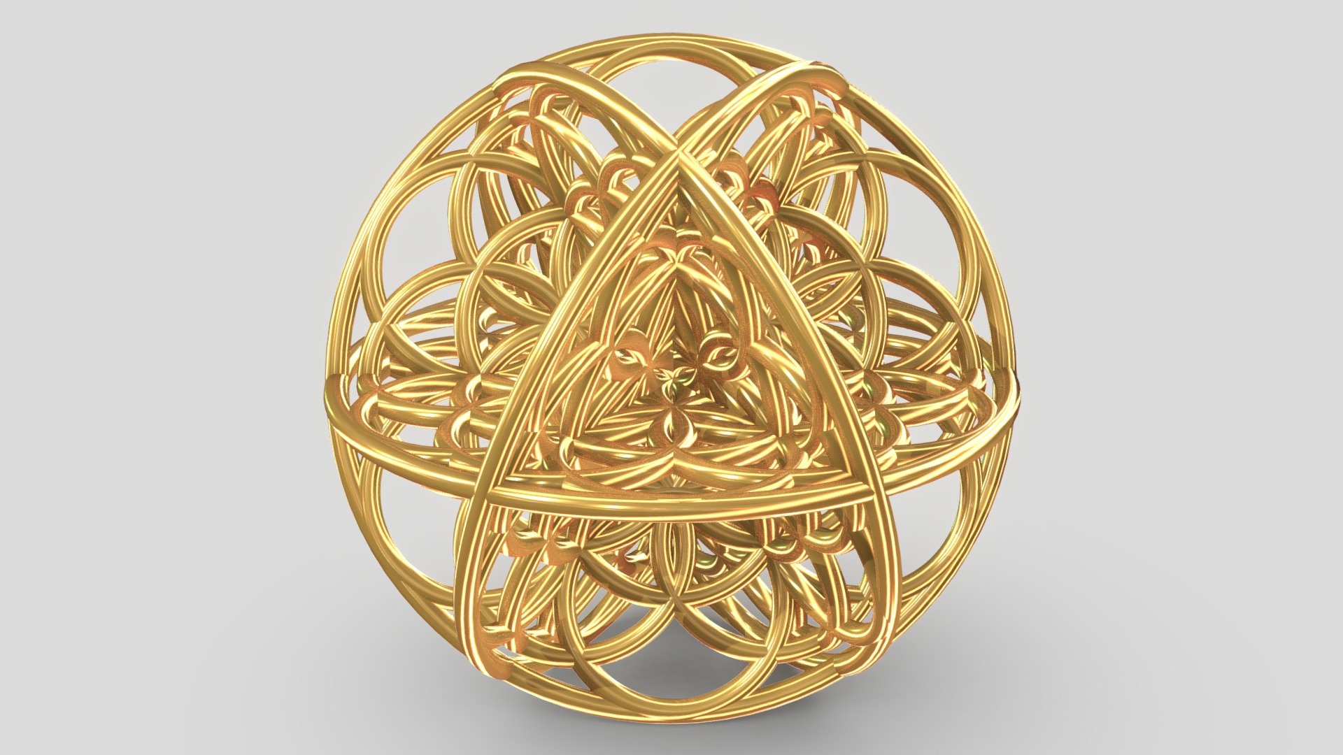 3D Seed Of Life - 3D model by sacredgeometryweb [ba042cc] - Sketchfab