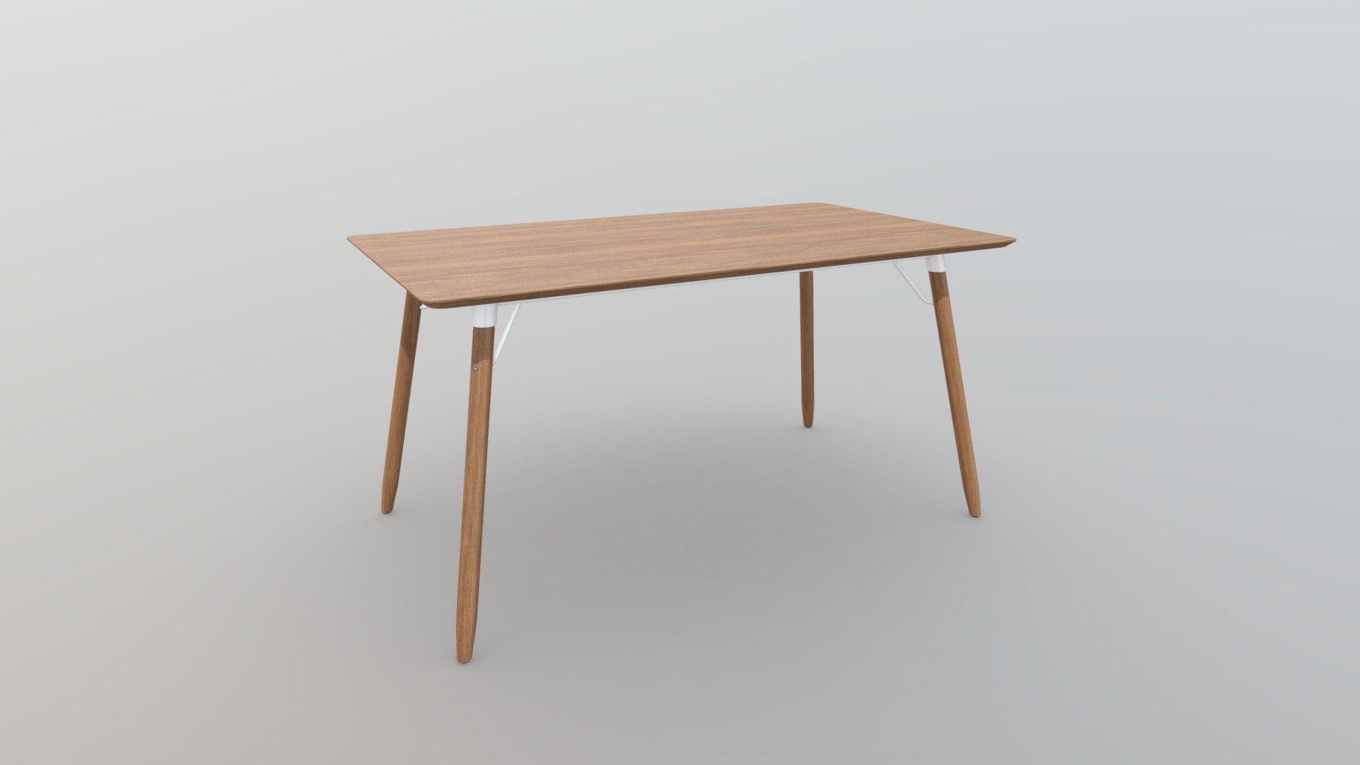 Bibi dining table 1400 width - Buy Royalty Free 3D model by interior ...