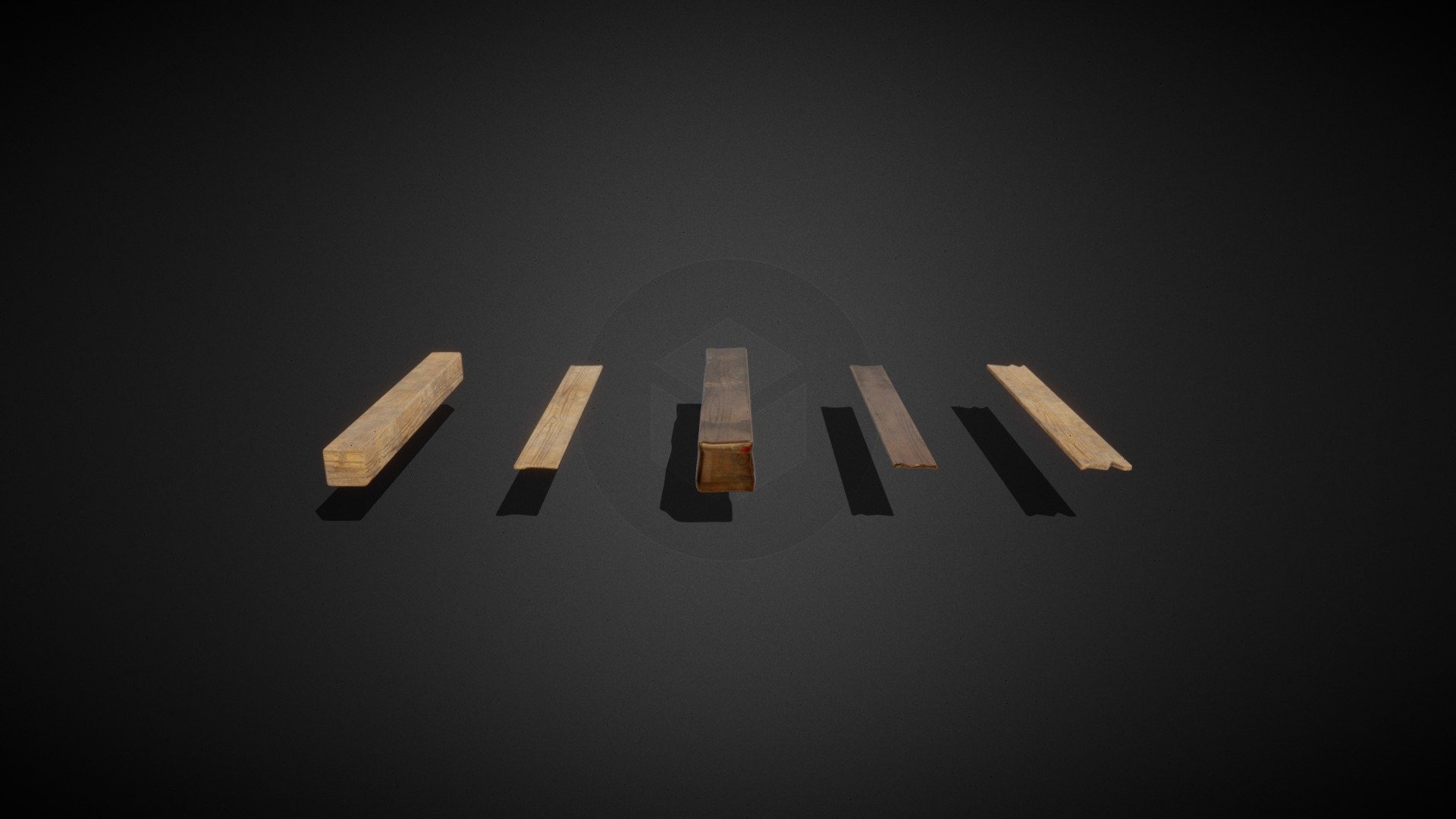 many planks - Download Free 3D model by LuthBird1 [ba055bc] - Sketchfab