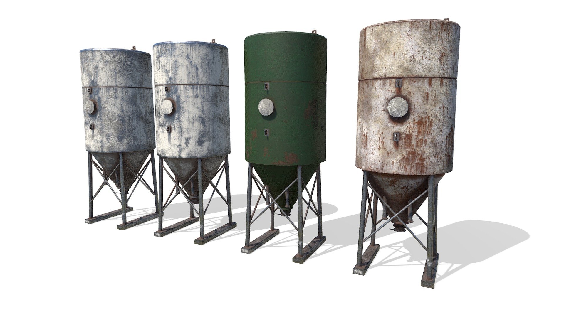 Farm Silo - Buy Royalty Free 3D model by Studio Lab (@studiolab.dev ...