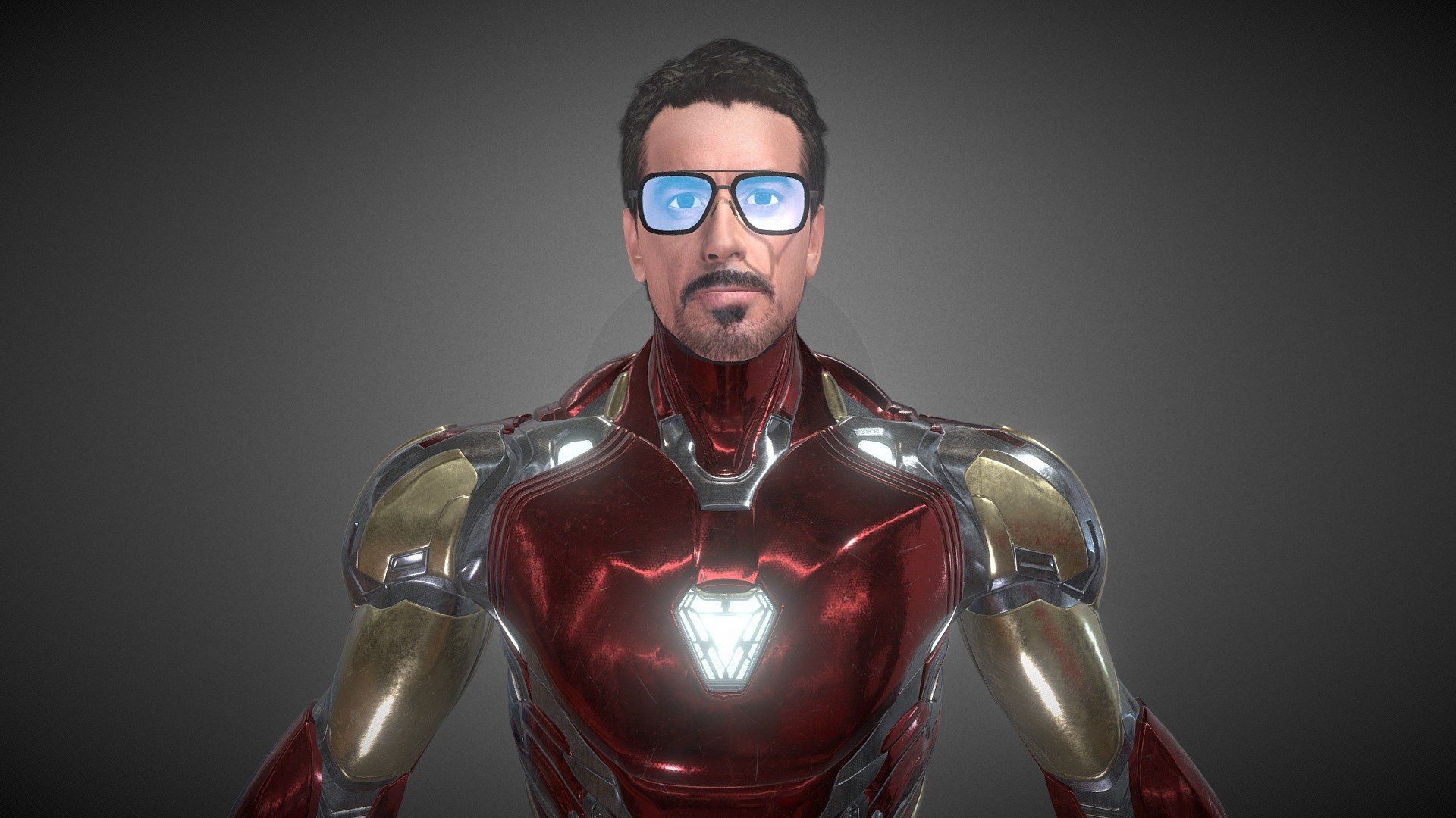 Iron-Man Mark 85 | Tony Stark | E.D.I.T.H - 3D model by 9A Films ...