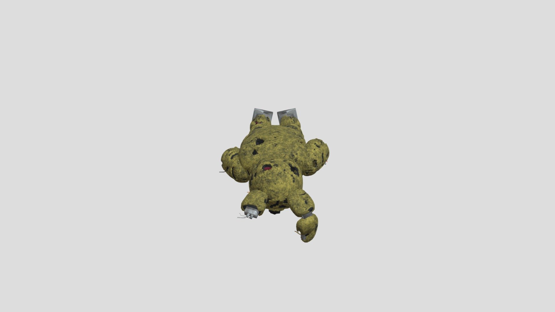 Image To Stl.com_ Springtrap - Download Free 3D model by Pendejete ...