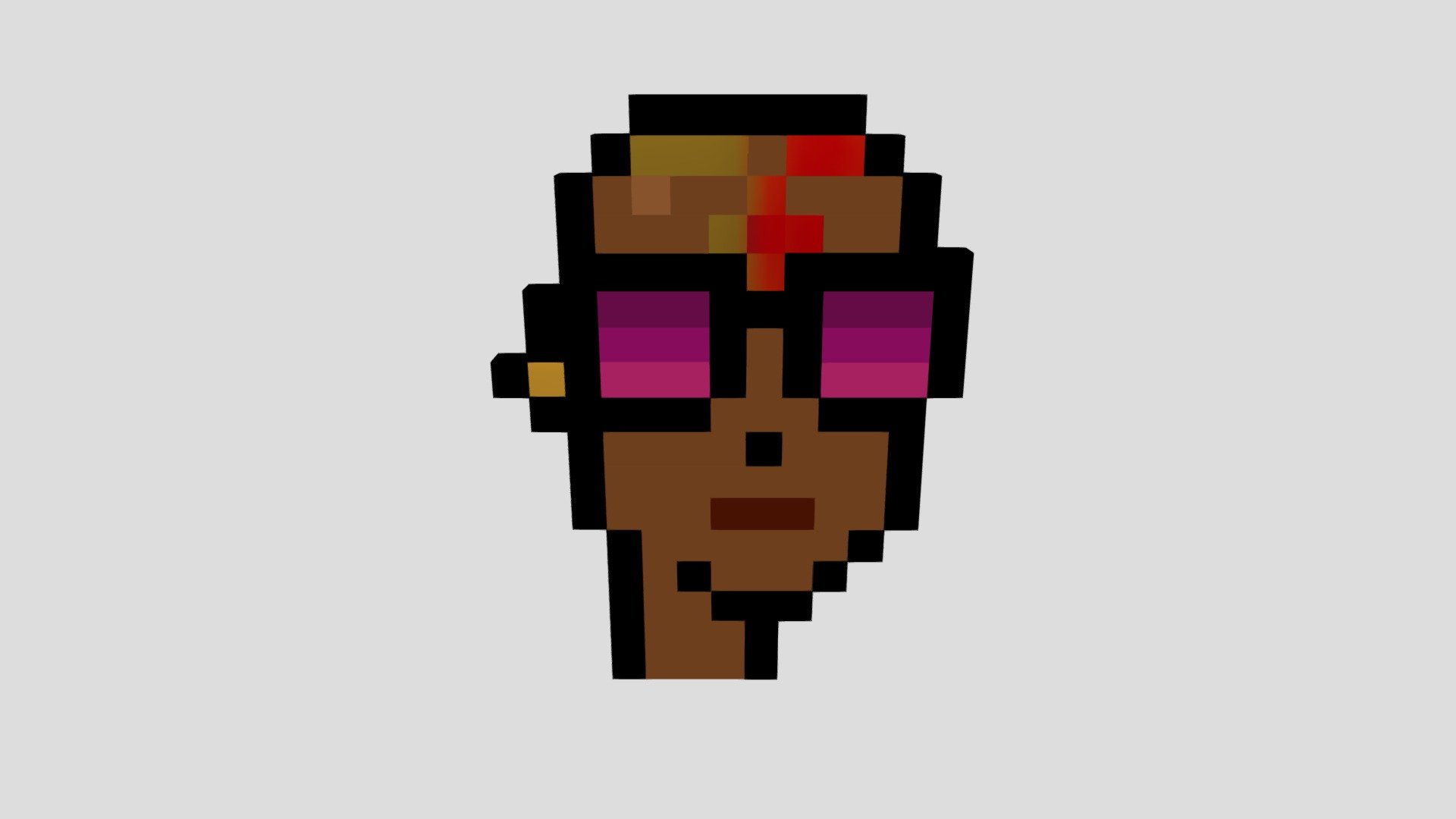 CryptoPunk #2000 - Download Free 3D model by JasseeNFT [ba0ab1c ...
