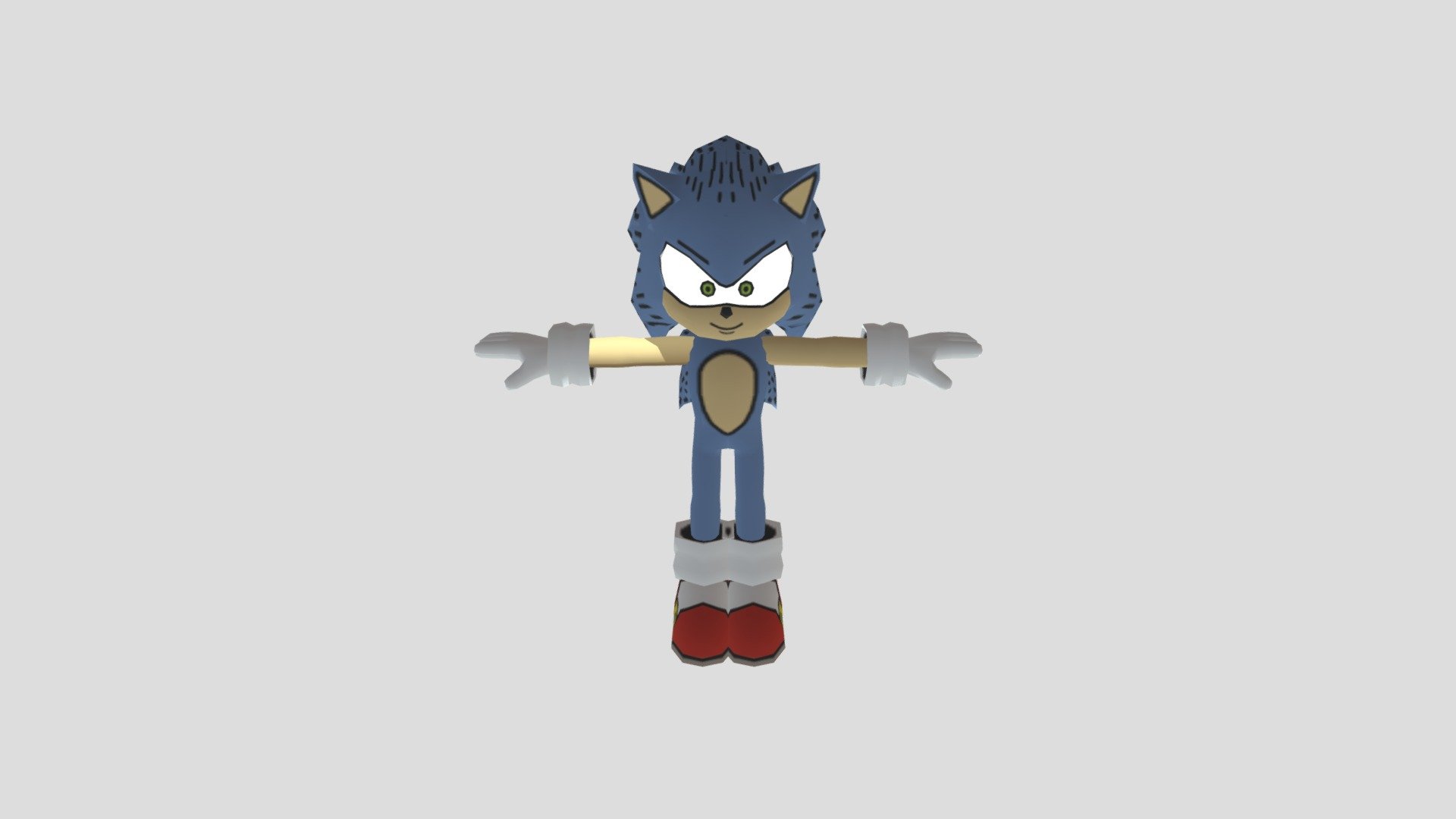 regular show ahh sonic - Download Free 3D model by ModelManTheman ...