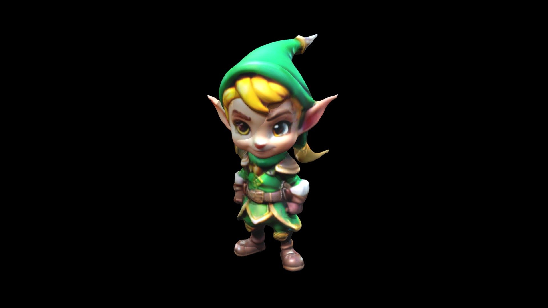 ANIMATED CHARACTER Link (The Legend of Zelda) - Download Free 3D model ...