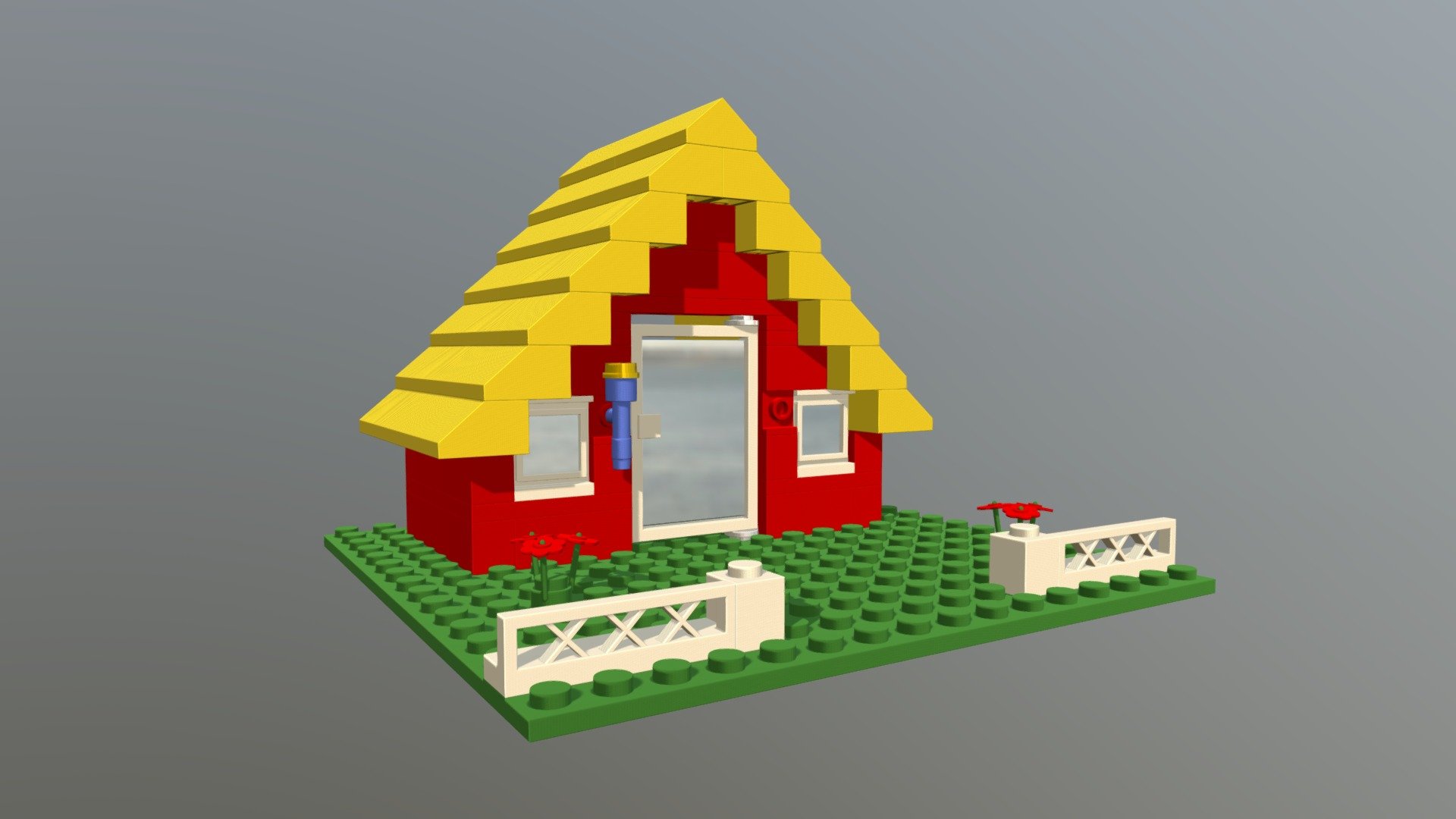 Lego House Project - 3D model by Walleria [ba0bbc7] - Sketchfab