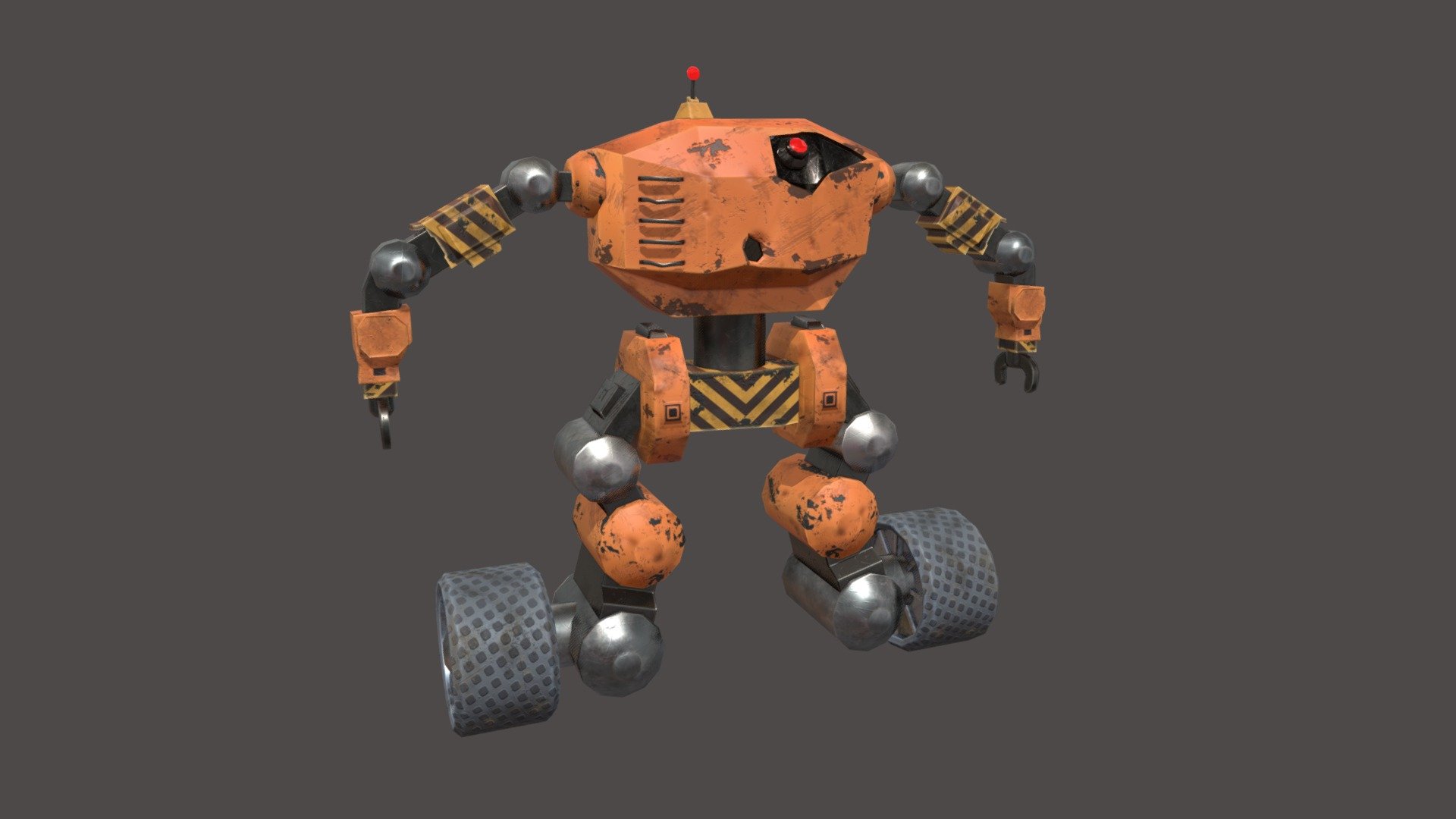 Construction robot - 3D model by Cato.Adriaensen [ba0c891] - Sketchfab