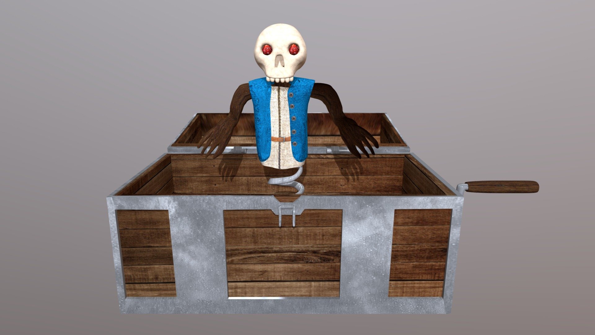 Musical Chest - 3D model by JackWolf248 [ba0f9e9] - Sketchfab
