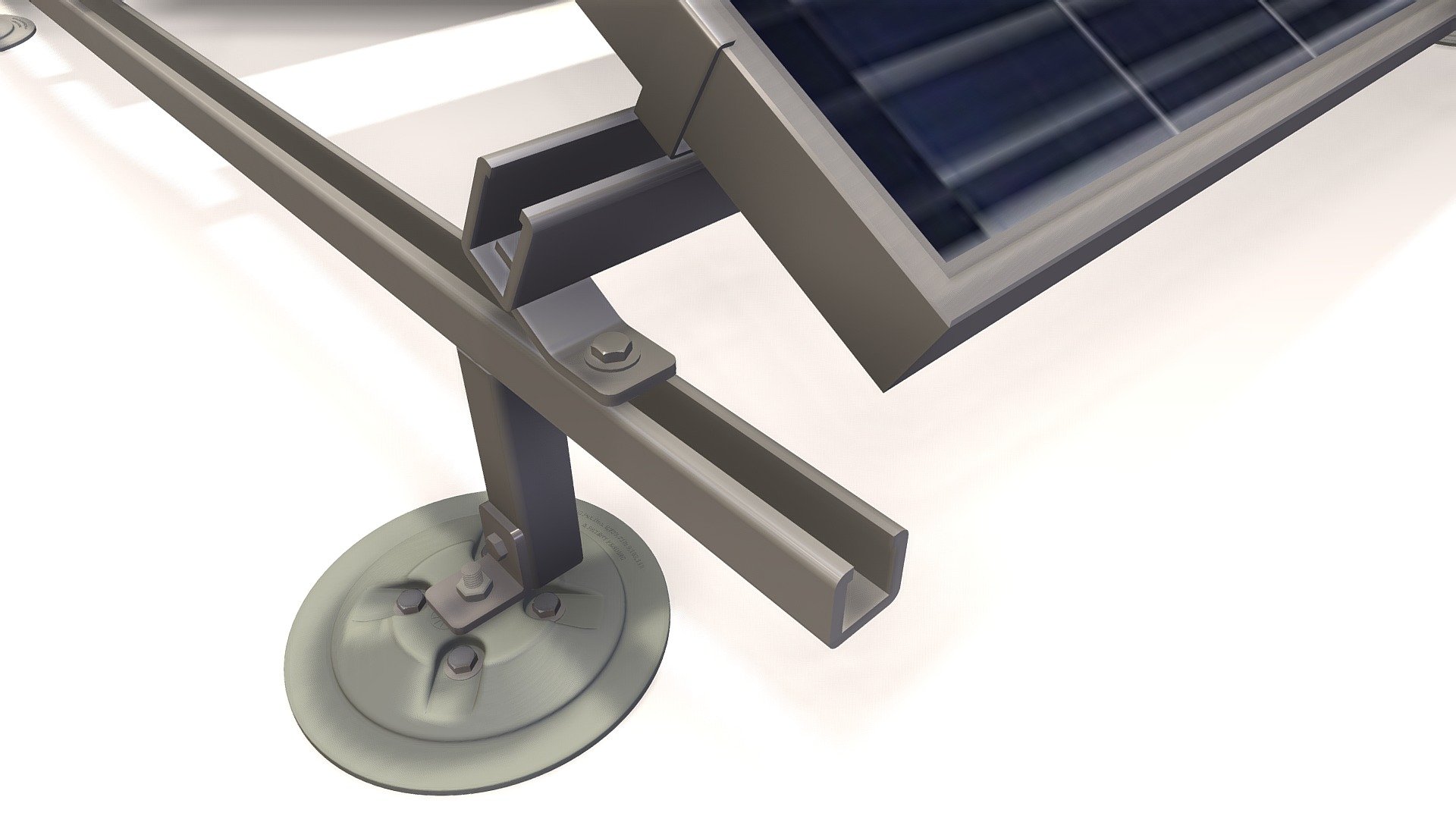 Solar panels on Powergrip Universal 7 - Download Free 3D model by OMG ...