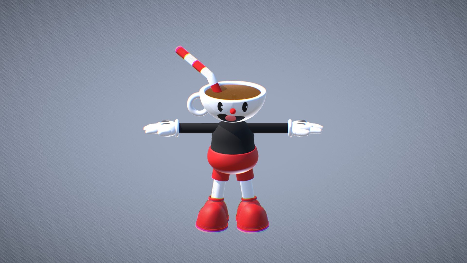 Cuphead por Carolina Astorga A. - 3D model by carolinaastorgaa [ba13a5b ...