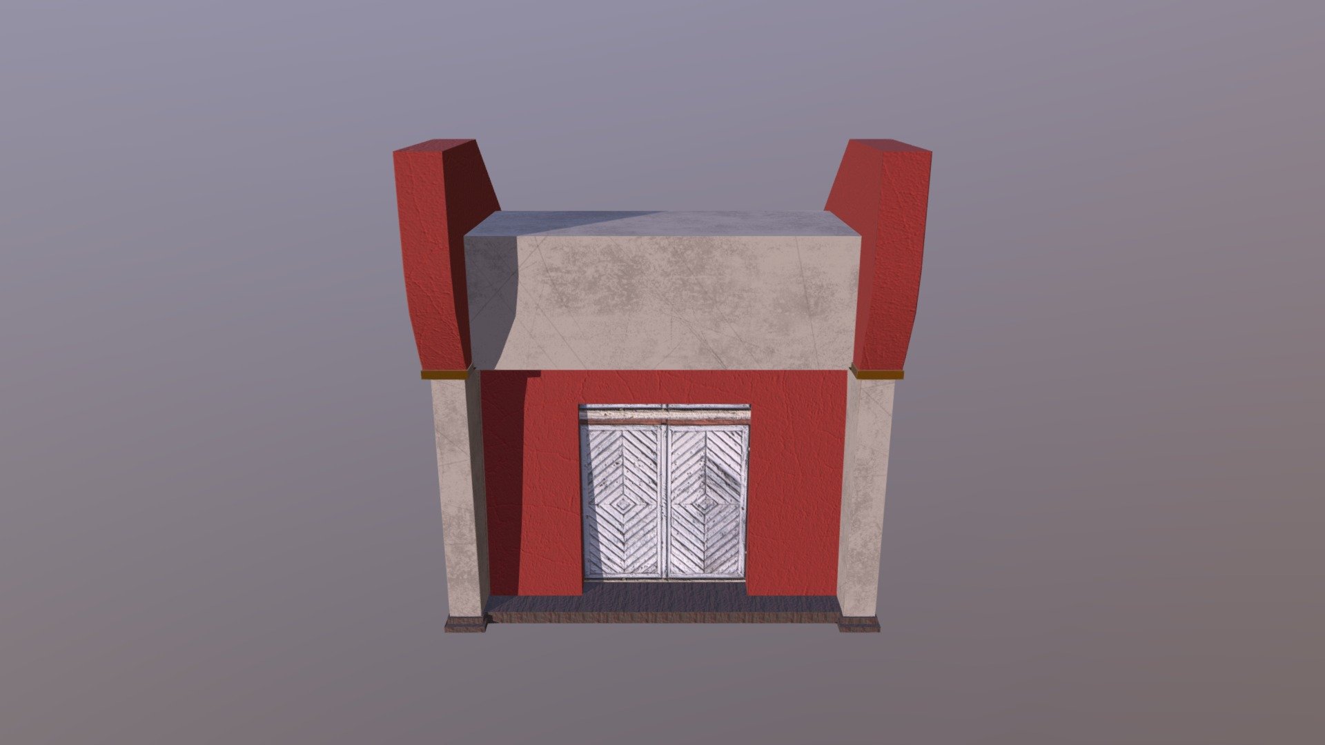 Front Gate - 3D model by jordangamedeisgn [ba14dfc] - Sketchfab