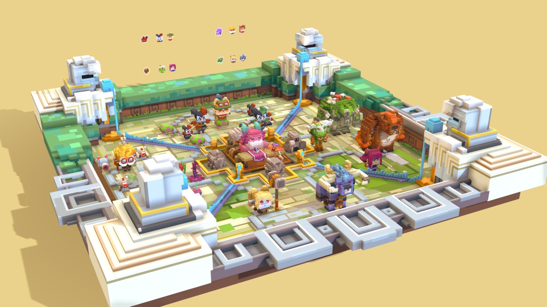 Fight: Arena - 3D model by bwduse [ba15047] - Sketchfab