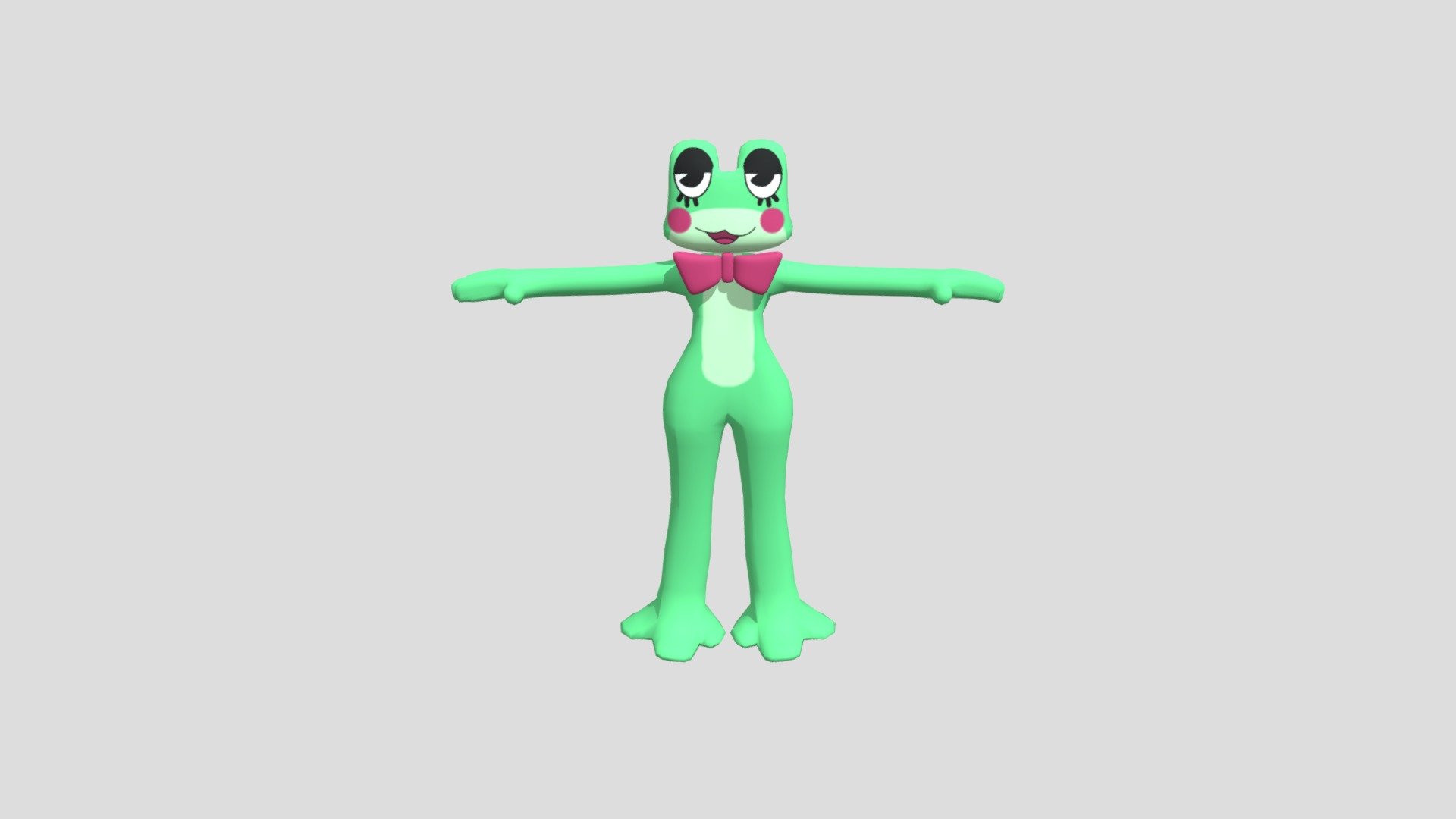Ribbit - Download Free 3D model by Diego.Carcamo [ba15fab] - Sketchfab