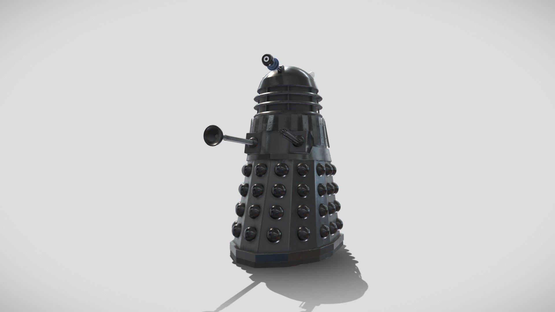 Standard 1970's drone Dalek - 3D model by Conor Norwood (@ConorNorwood ...