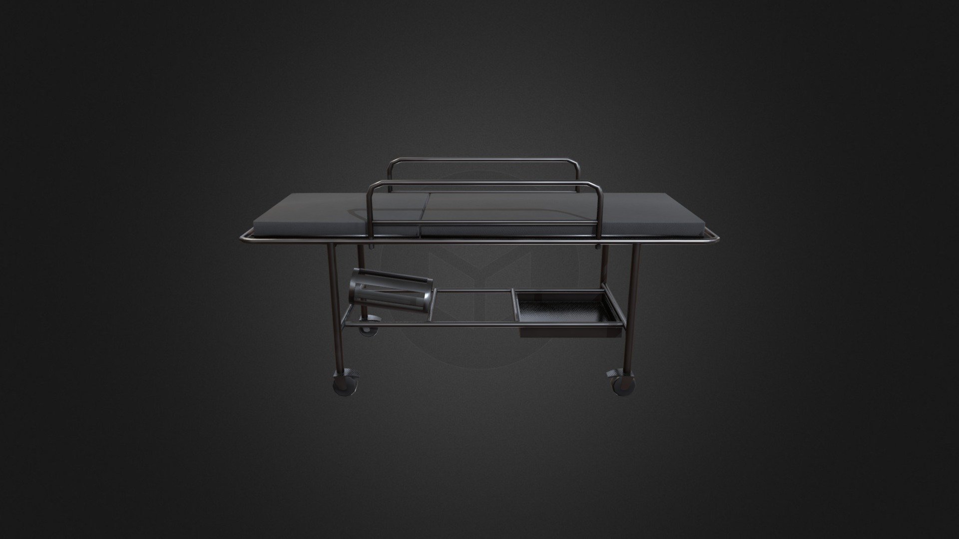Gurney - 3D model by aruvana [ba19512] - Sketchfab