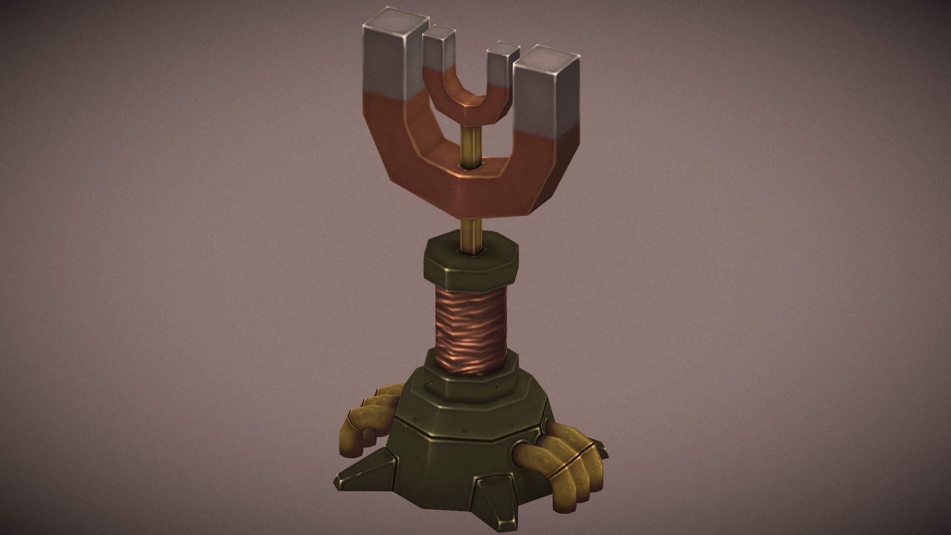 Magnetic Tower - 3D model by Thiago Allan (@solsoleil) [ba19552 ...