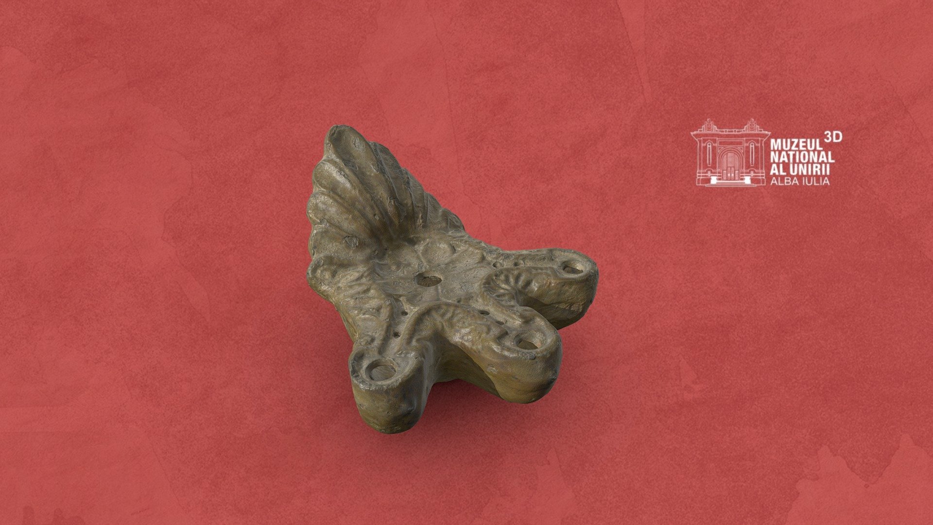Roman lamp glazed ware - 3D model by Muzeul Național al Unirii Alba ...