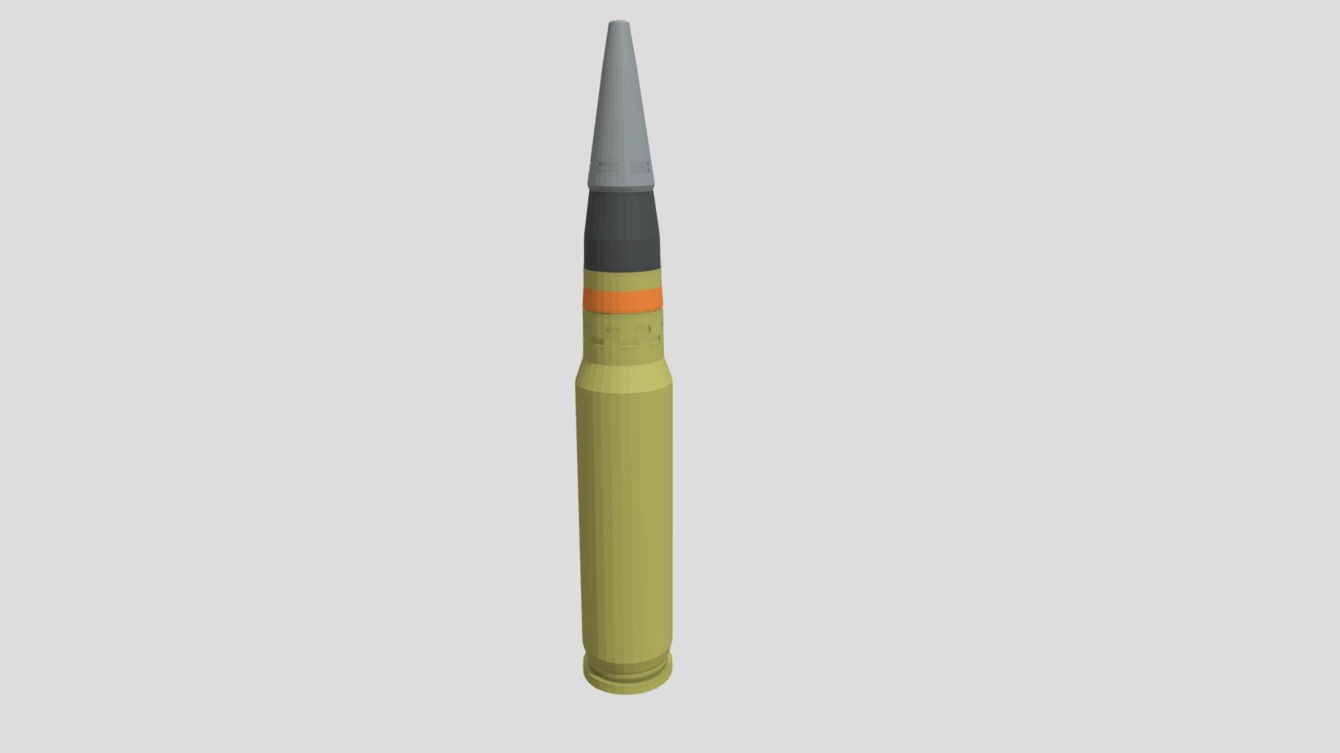 30mm shell 2A42 - Download Free 3D model by dichevk (@kirilldicev37 ...