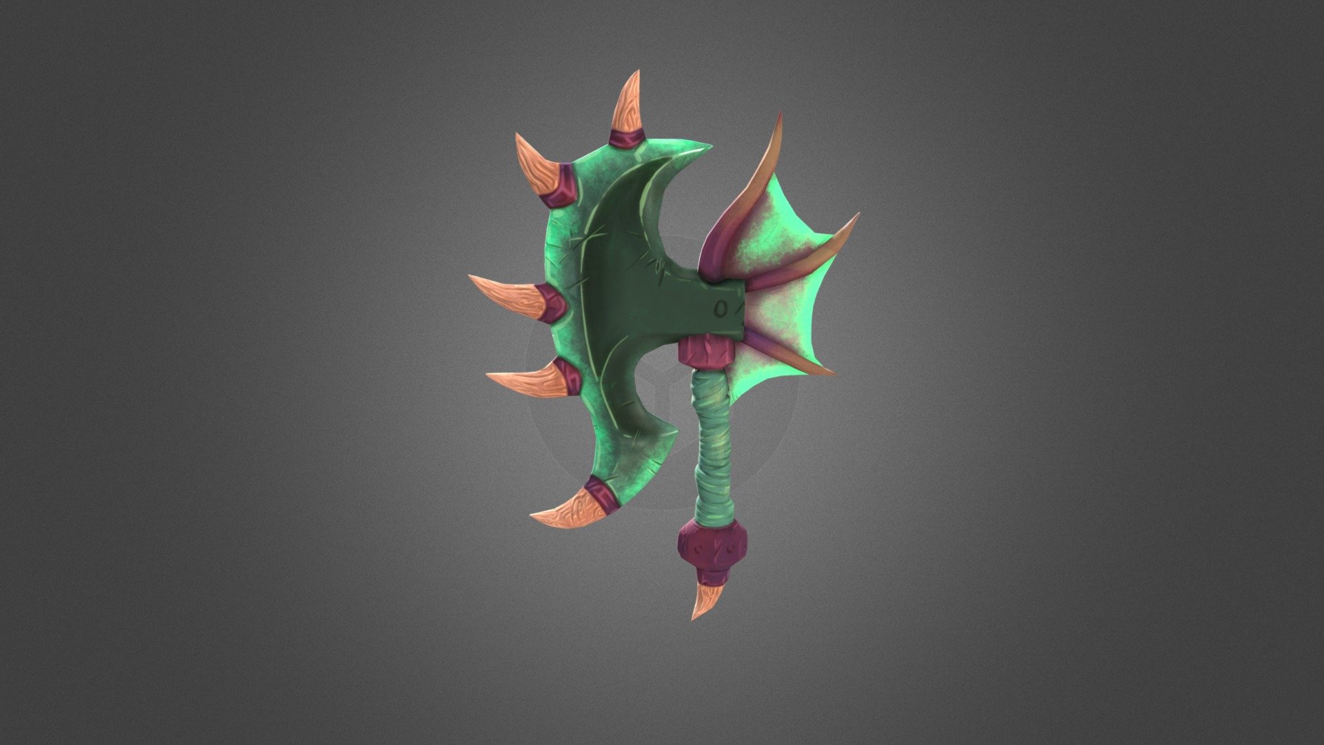 Axe from World of Warcraft - Download Free 3D model by Tasartir ...