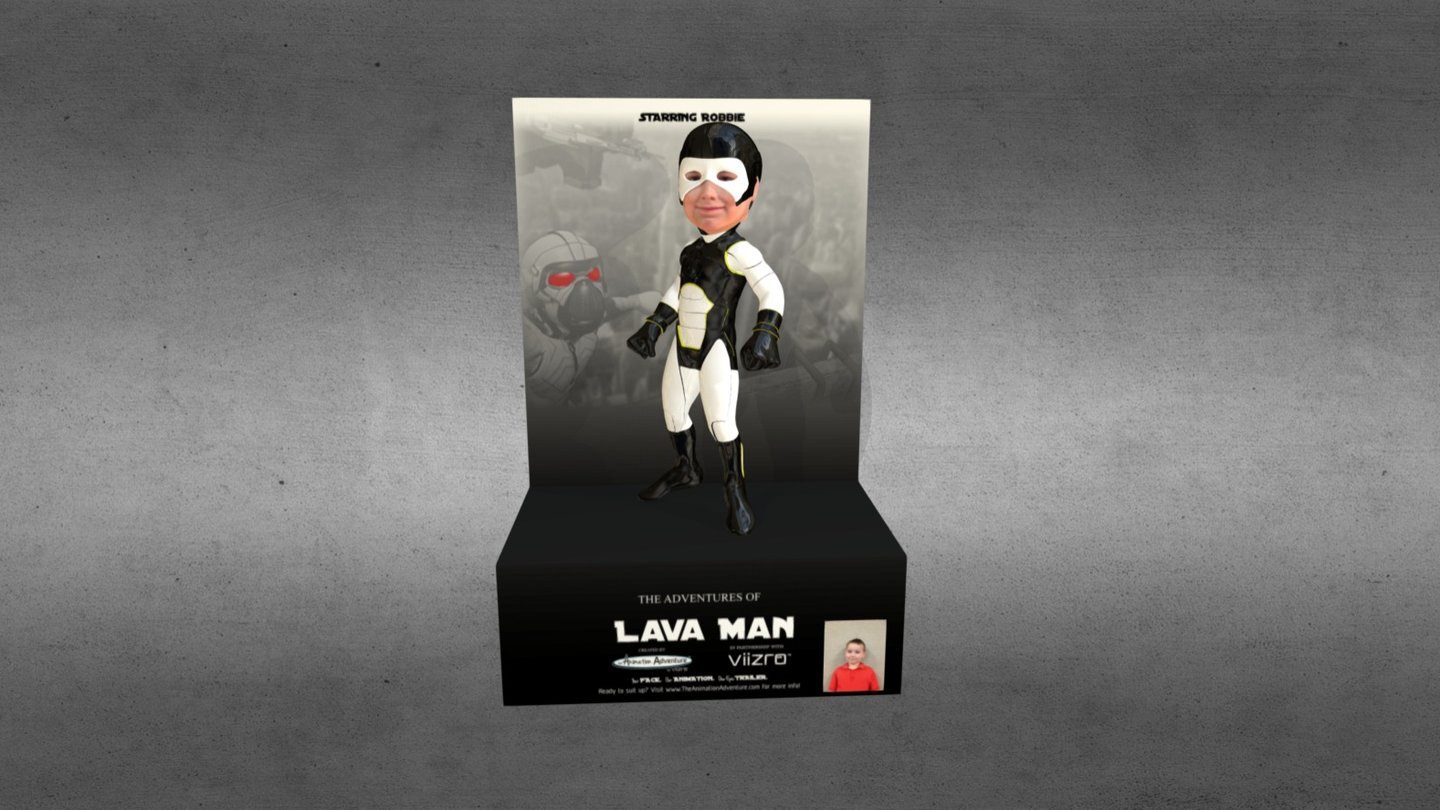 Robbie | Lava Man - 3D model by Viizro™ | Creators of The Animation ...