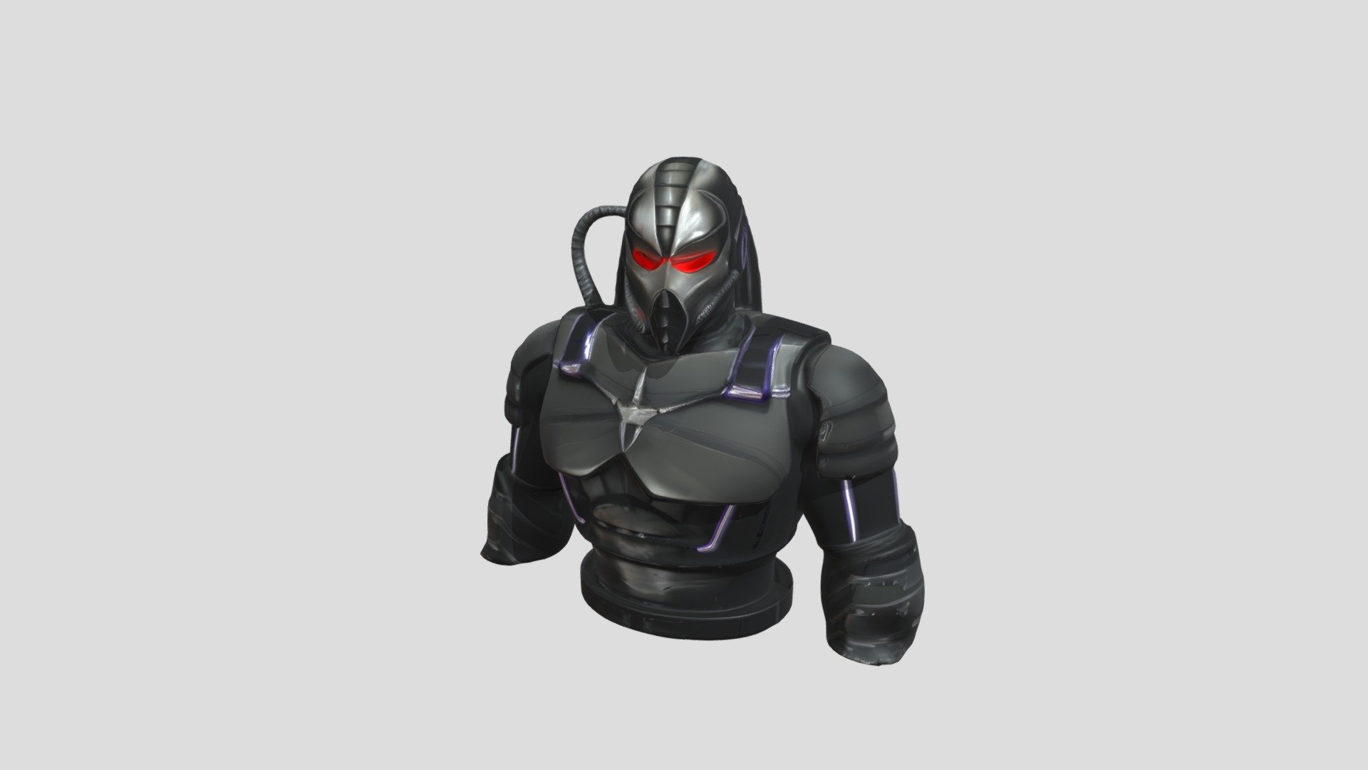 Mortal Kombat Smoke Cyborg costume futuristic - 3D model by Christopher ...