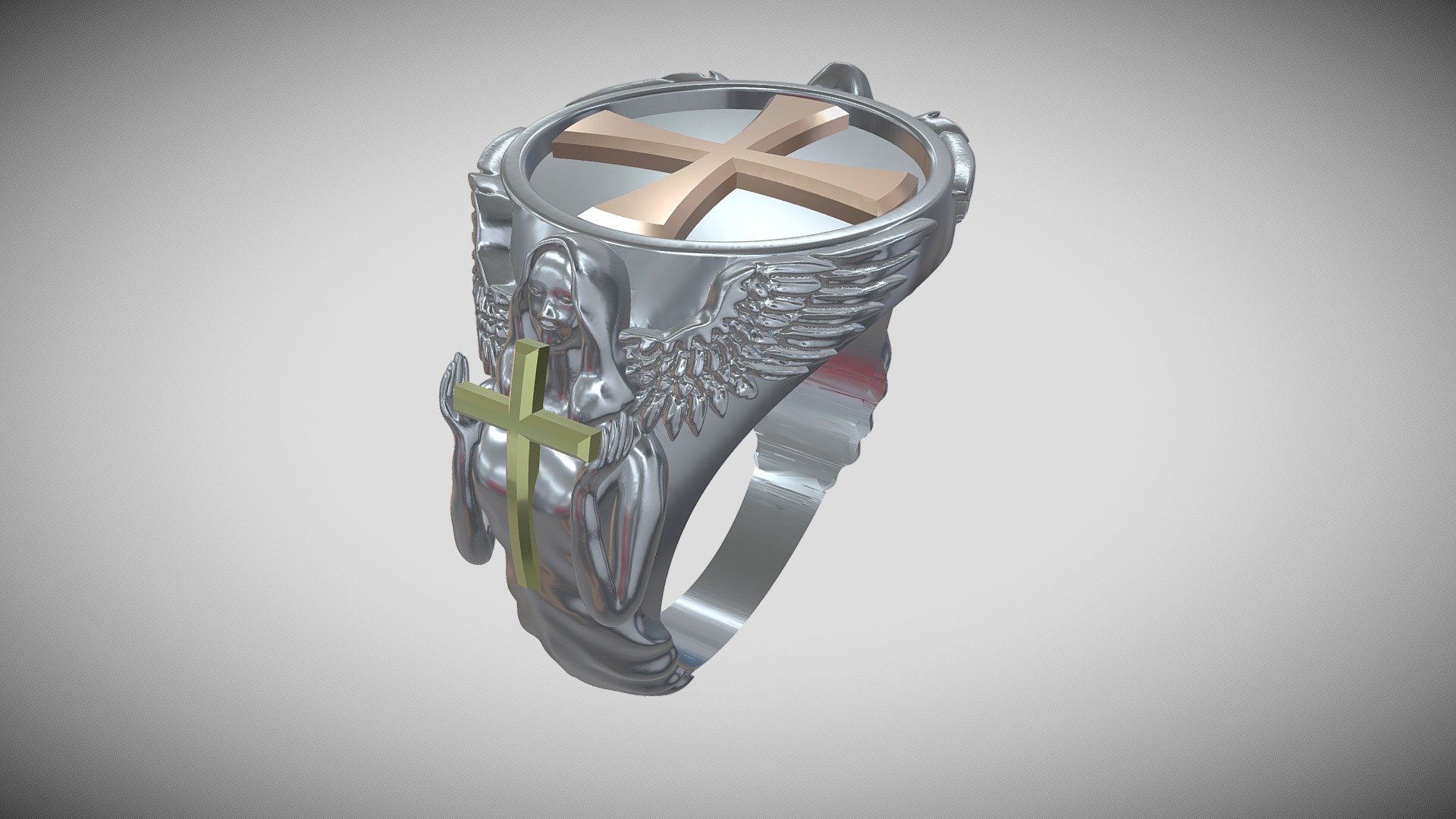 Angel Ring - Buy Royalty Free 3D model by KDesigns [ba21731 ...