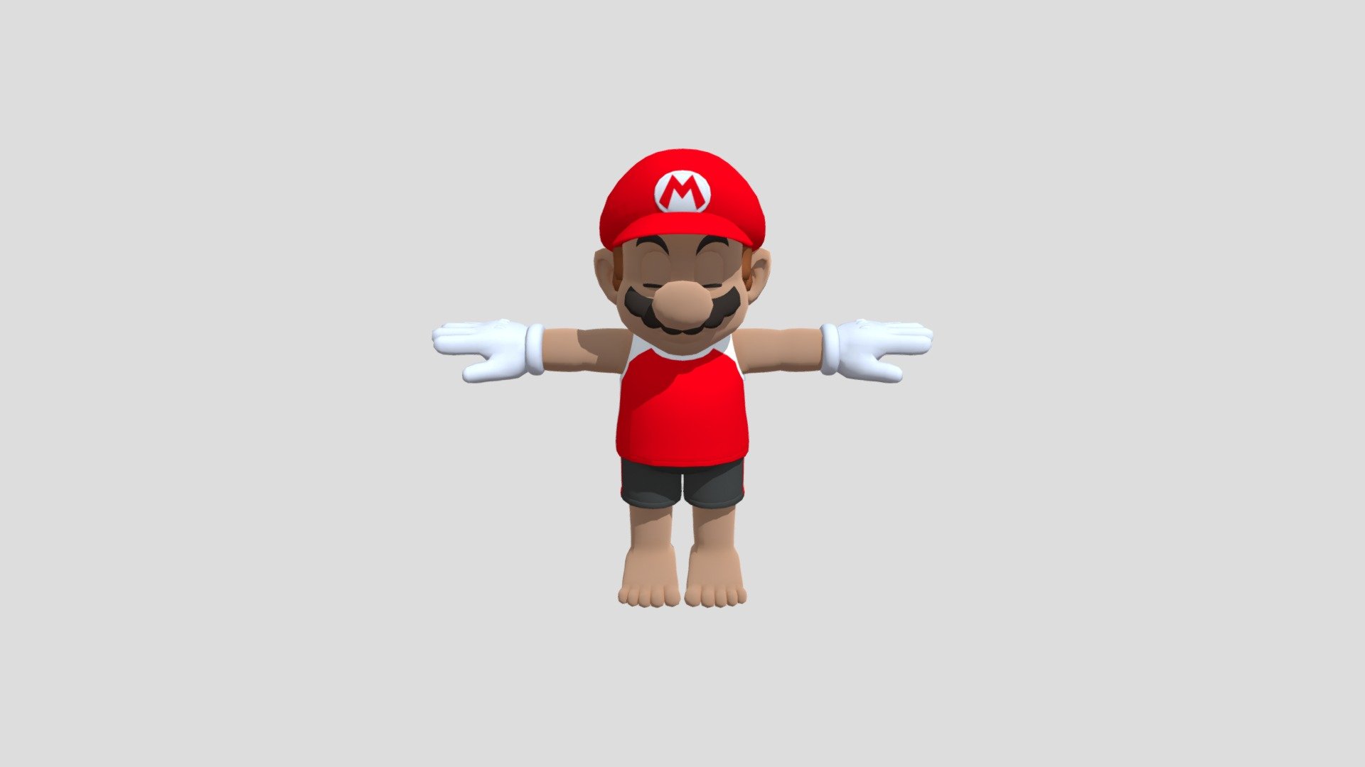 Mario_model_bodygymnastics - Download Free 3D model by ericajanaina0 ...