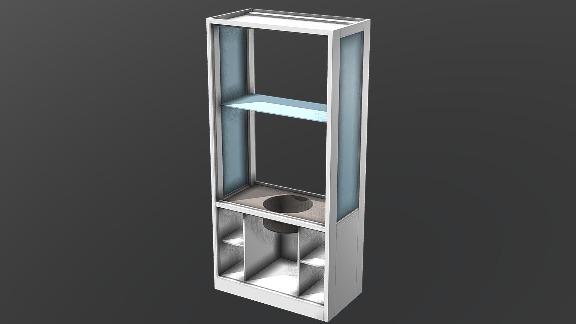 Grib-shkaf-moyka-bez-fas - 3D model by wood-cutter [ba23012] - Sketchfab