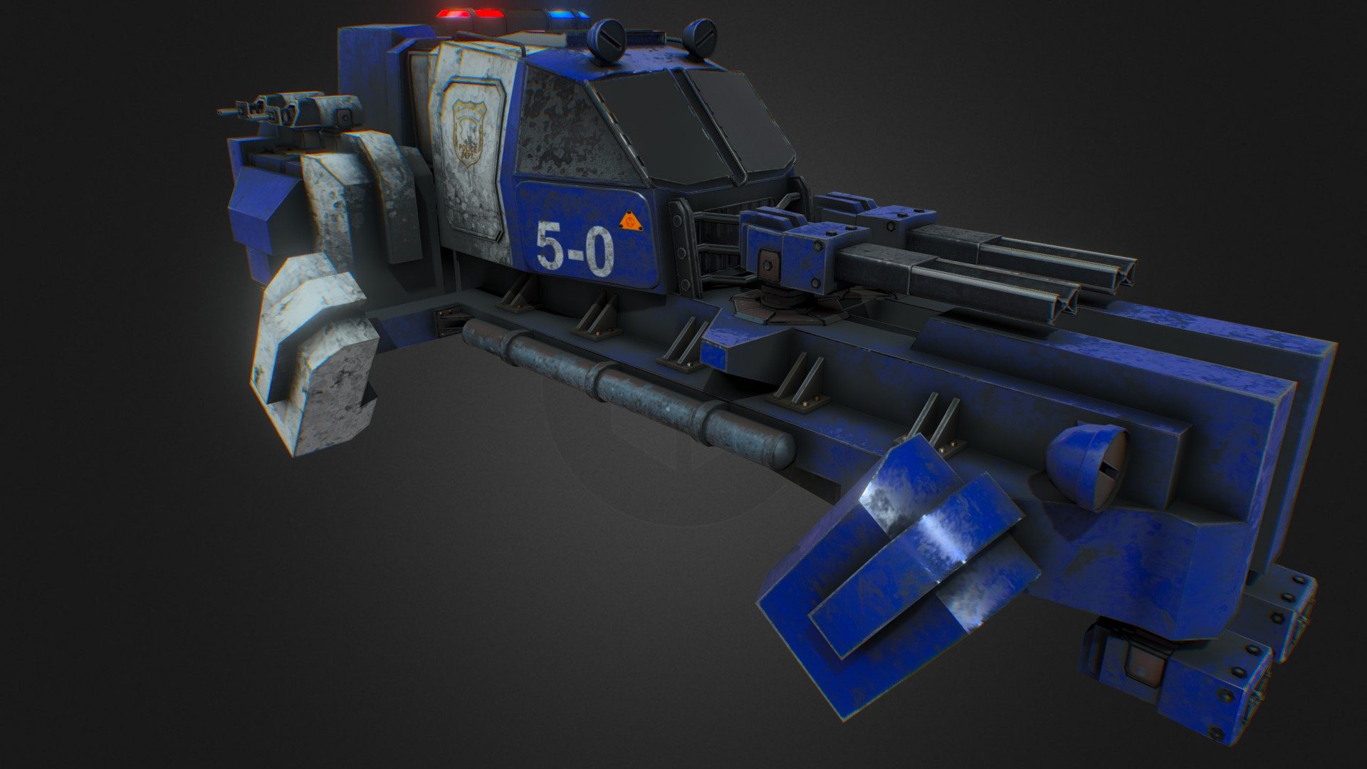 Space Police - 3D model by Cristian Vasilasi (@cristian.vasilasi ...