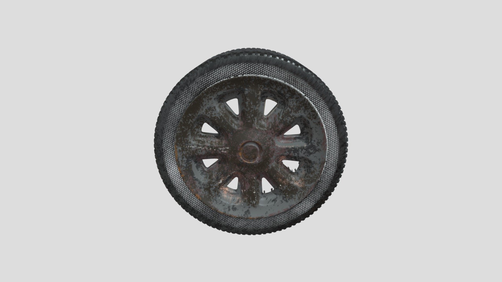 Dirty Wheel - 3D model by CG RAMEZ (@cgramez) [ba269f4] - Sketchfab