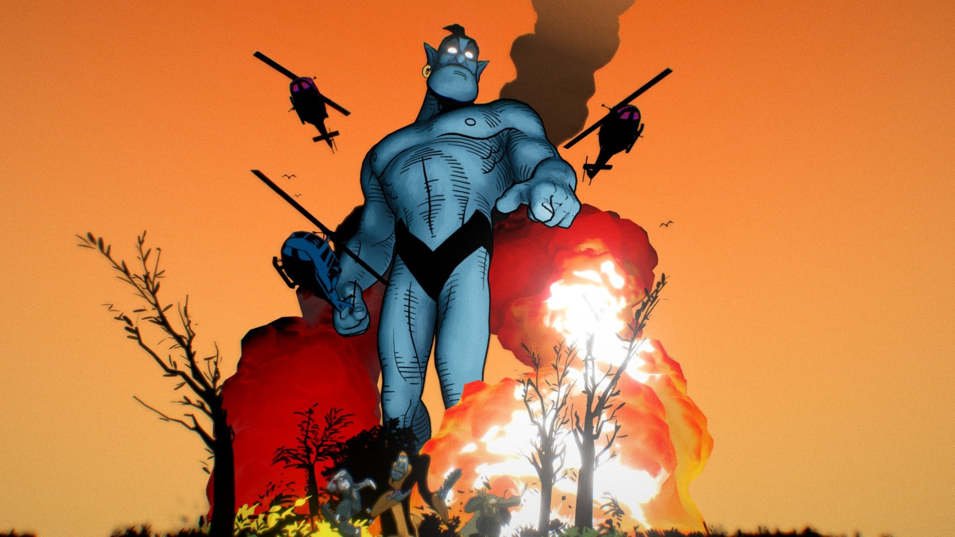 Dr Genie-hattan - 3D model by CIGÓ (@moustachesquid) [ba2759f] - Sketchfab