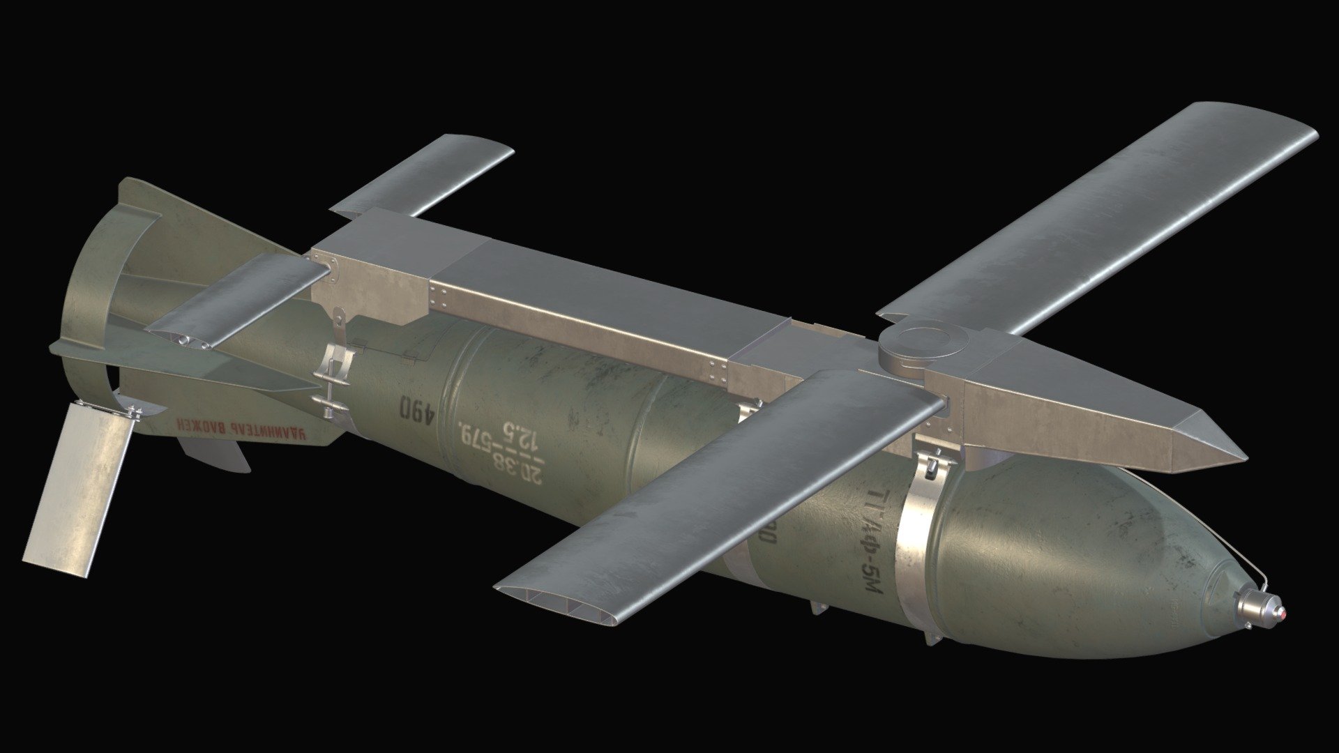 FAB-500 M62 UMPK (BLENDER) - 3D model by Jeyhun1985 [ba29733] - Sketchfab