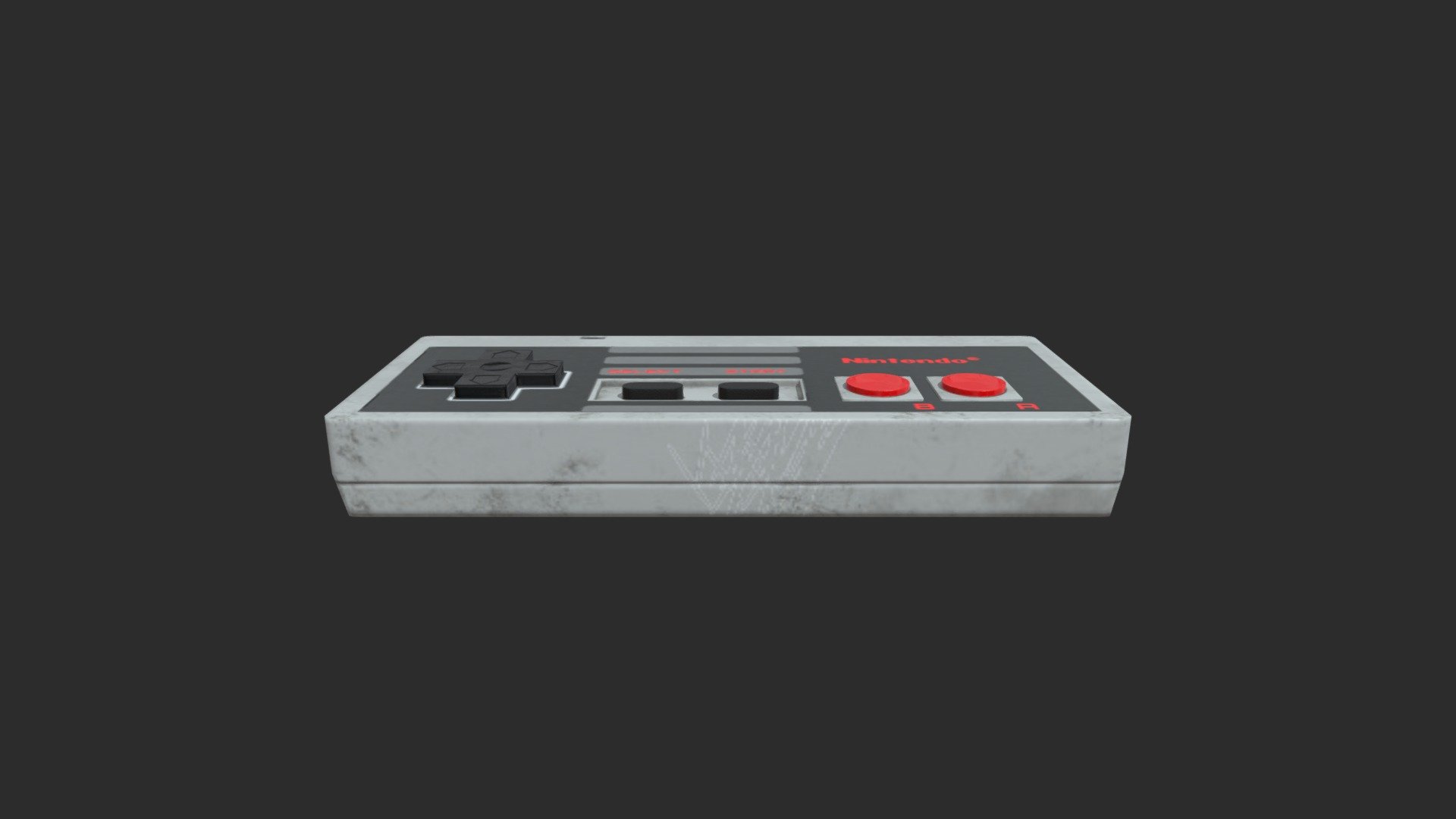 NES Controller - 3D model by TPeebles (@TPeebles17) [ba2a84e] - Sketchfab
