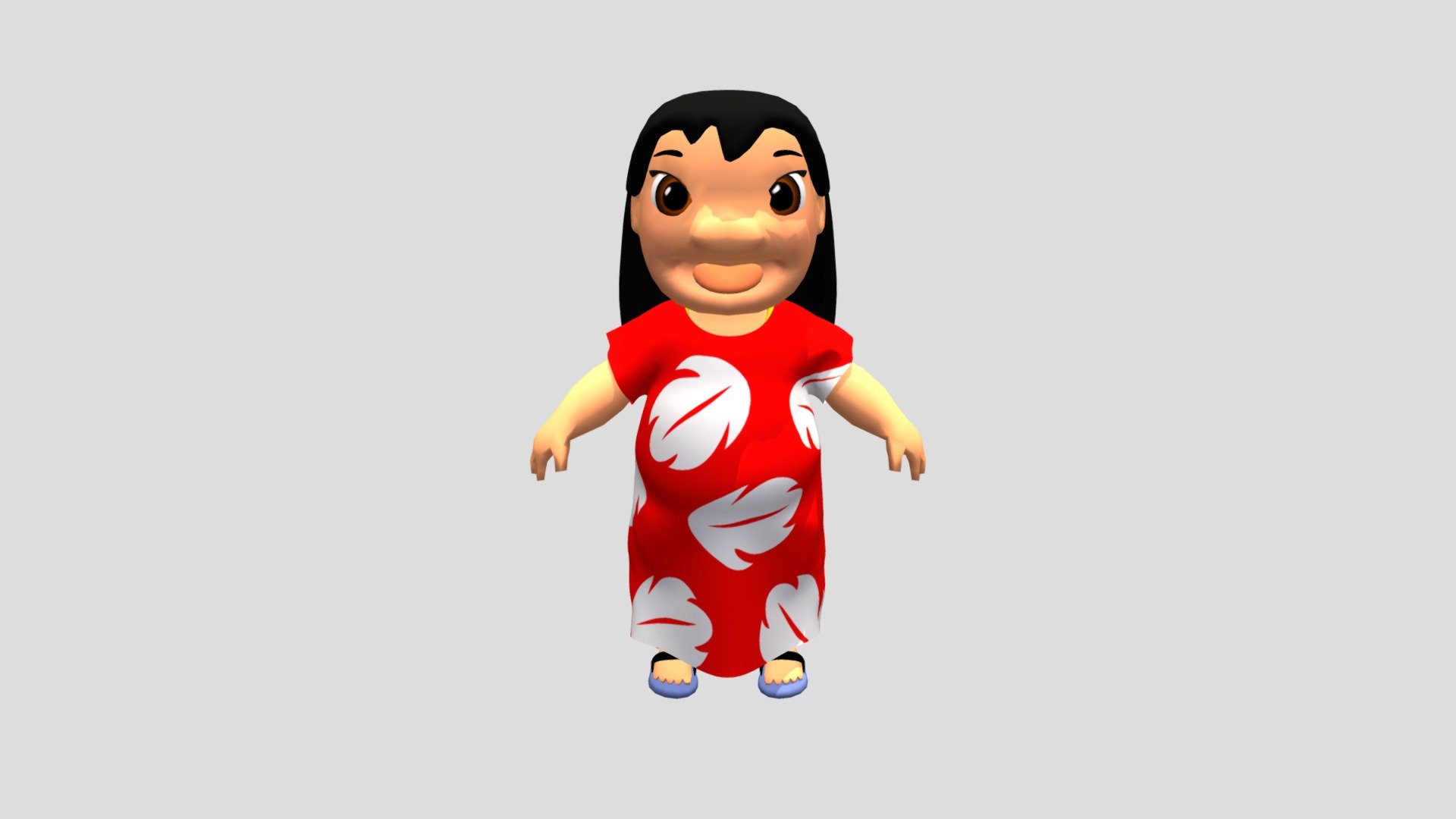 Lilo - 3D model by Gwen Berrehar (@b_gwen) [ba2b68d] - Sketchfab