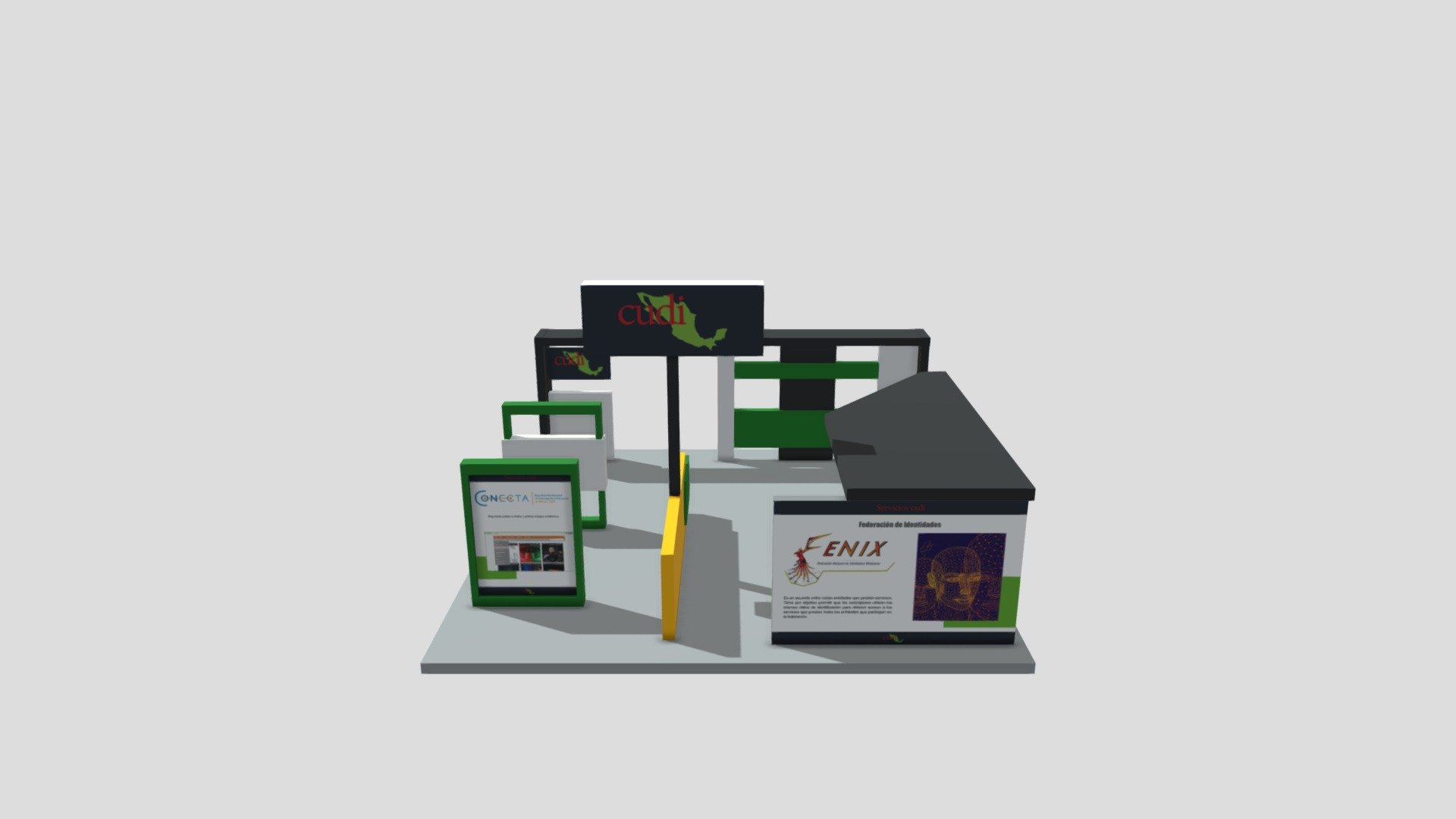 Stand 1 - Download Free 3D model by JVRNewTime [ba2bb1b] - Sketchfab