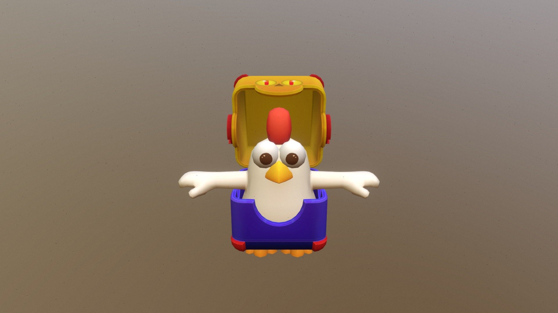Cute Chicken - Download Free 3D model by TieuQuangHuy (@huytieuhuy ...