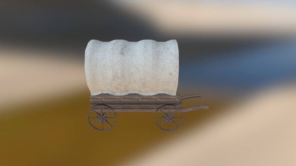 Wagon - 3D model by Dom Marriott (@dommarriott) [ba2ce89] - Sketchfab