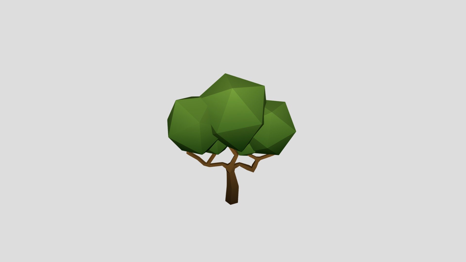 Low Poly Gradient Tree - Download Free 3D model by HeadPlatinum ...