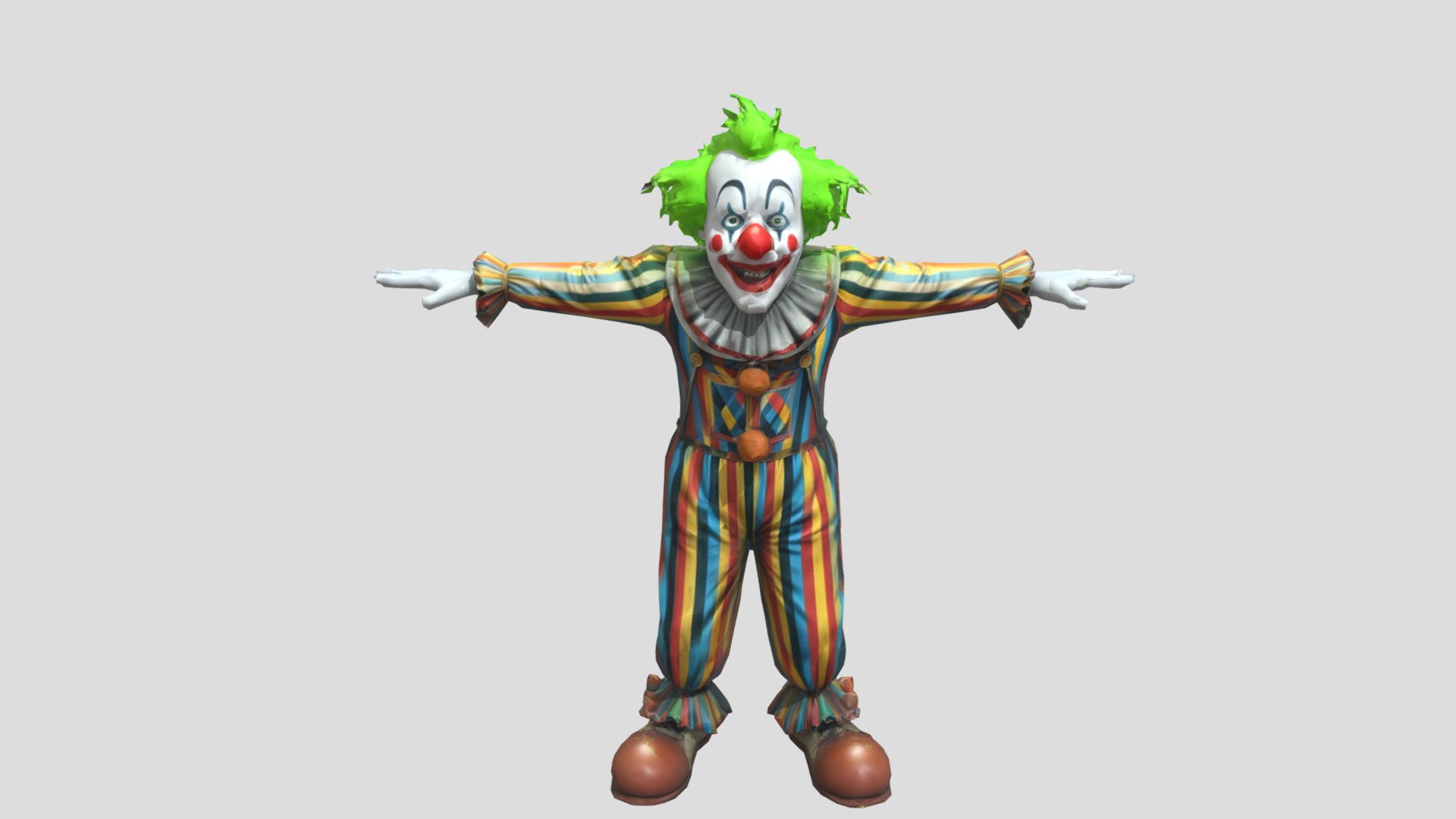 Colorful Jester - Download Free 3D model by danlovesmothers (@dodan54 ...